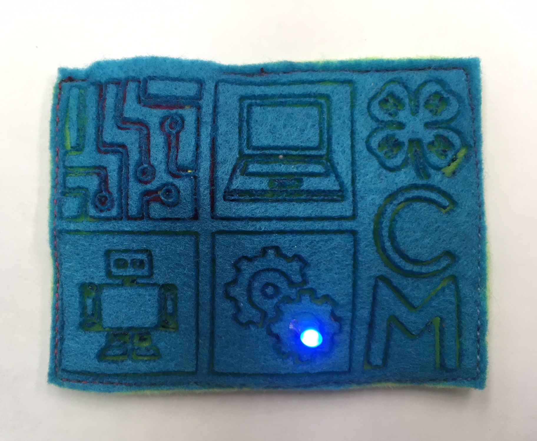 Simple Sewn Circuit : 4 Steps (with Pictures) - Instructables
