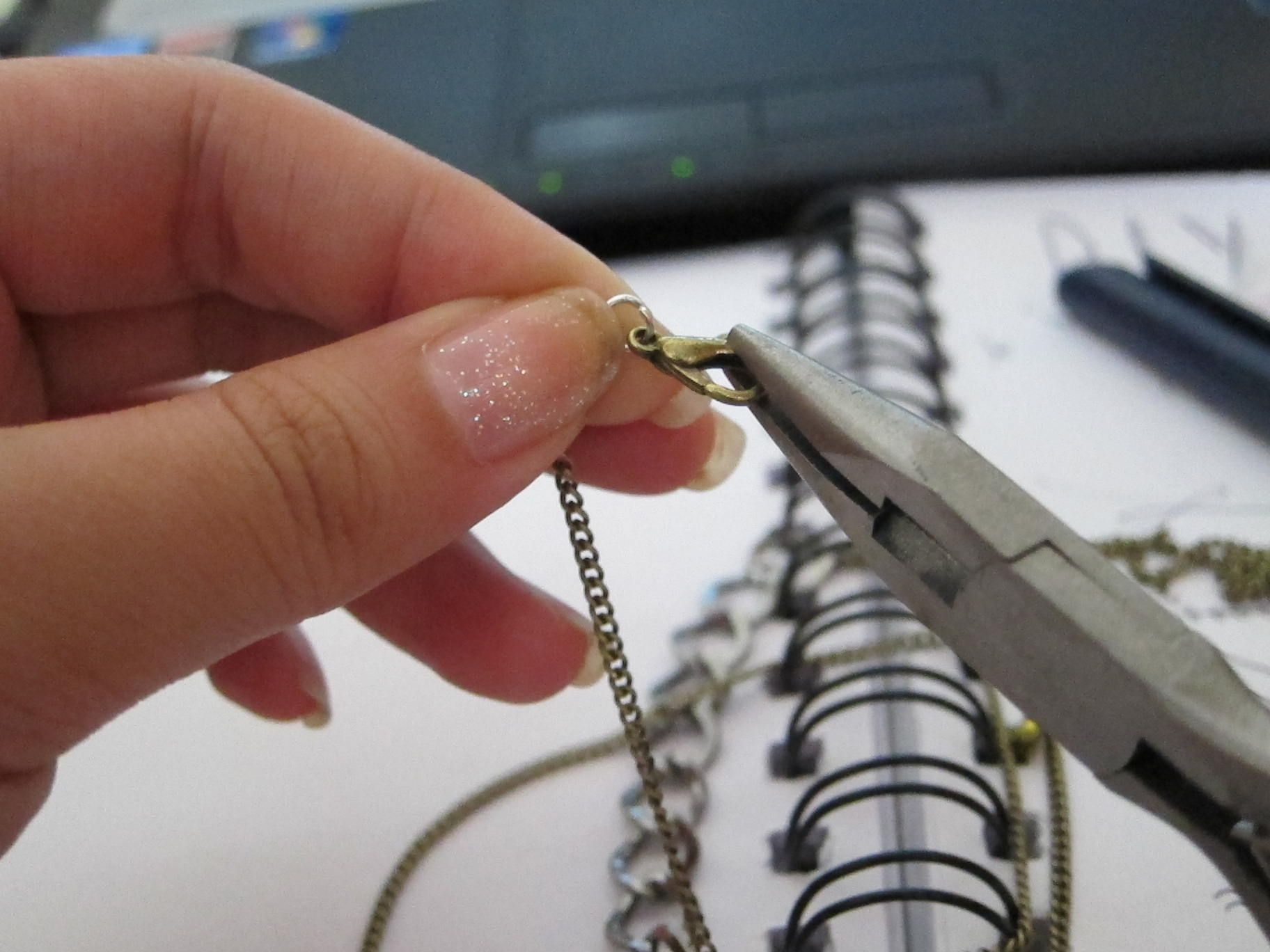 D.I.Y: Chain Necklace : 13 Steps - Instructables