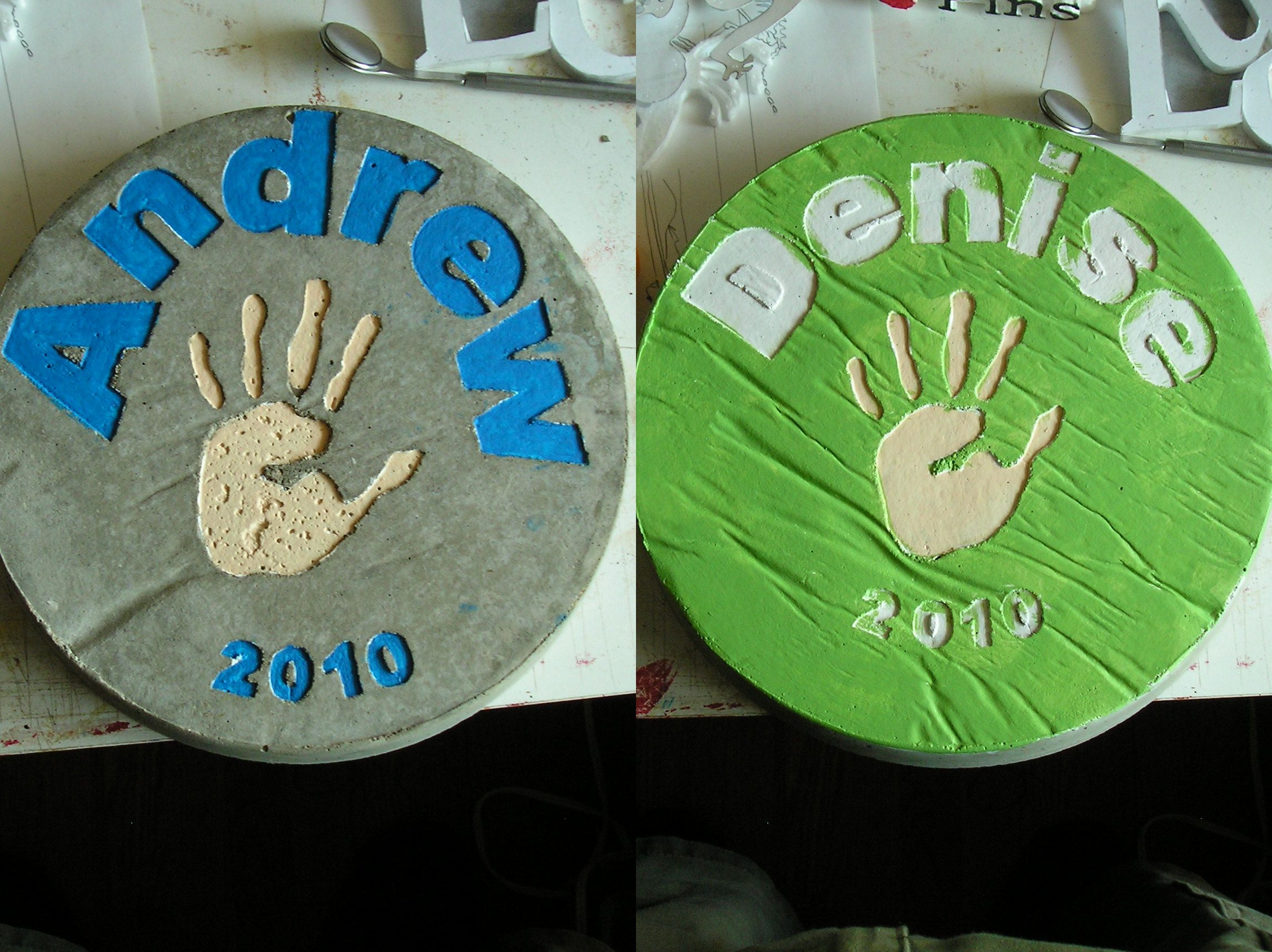 Making "Forever" Hand Print Stones : 9 Steps - Instructables