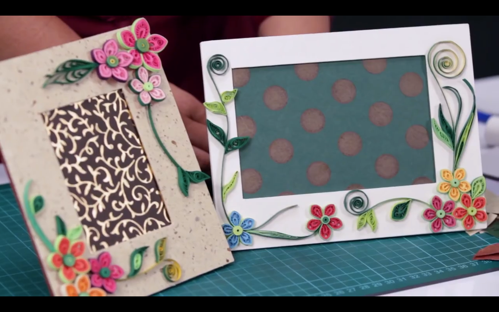 Simple Quilling Designs For Photo Frames