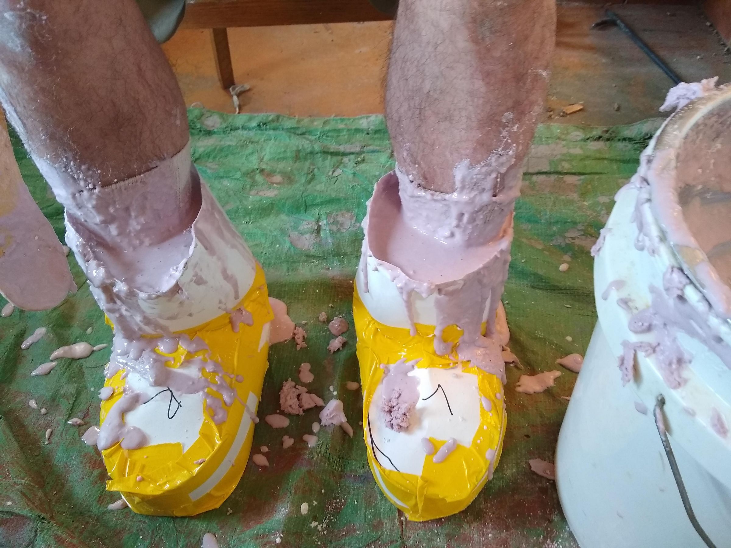 Custom Made Wide-Toe Boots Built on a Casting : 12 Steps (with Pictures ...