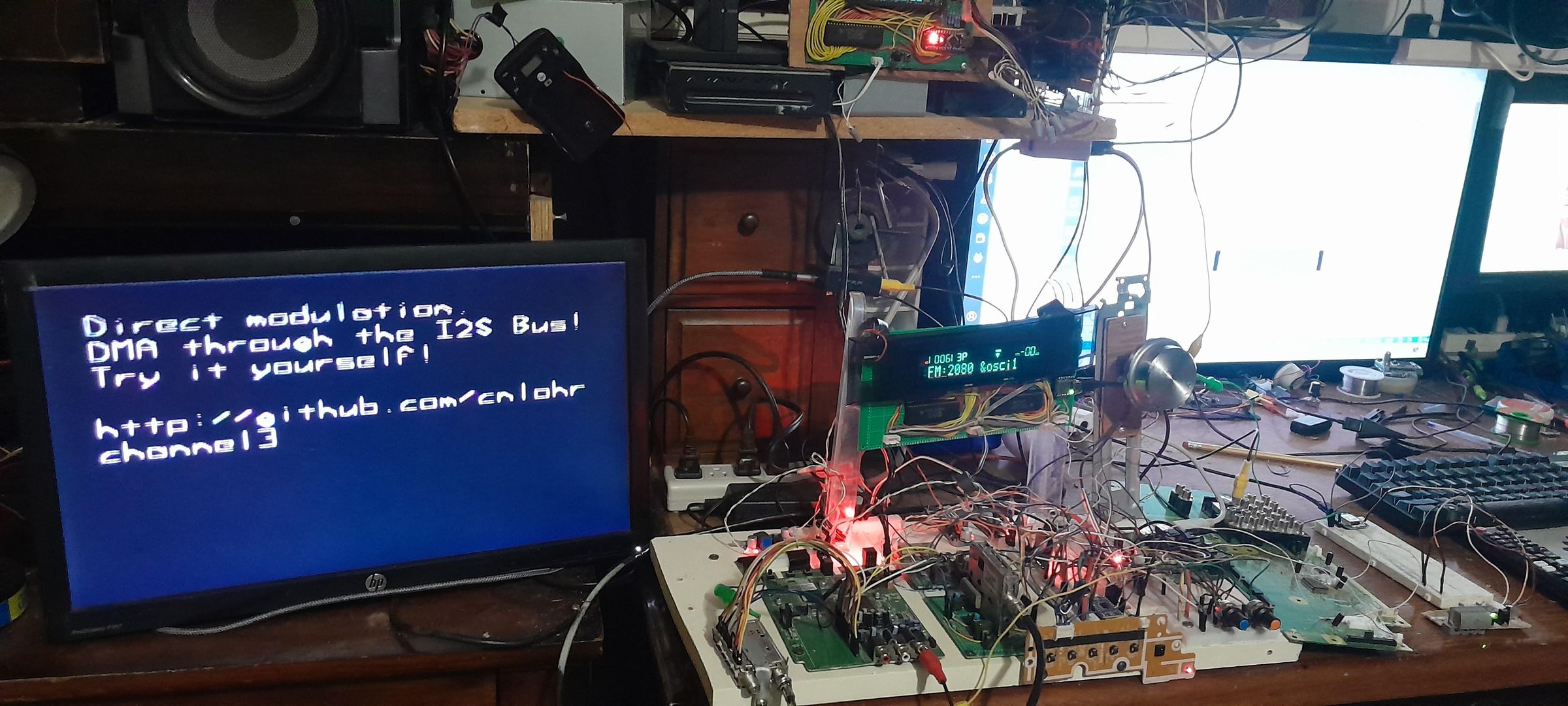 ESP8266 NTSC Analog TV Broadcast on Channel 3 : 3 Steps (with Pictures ...