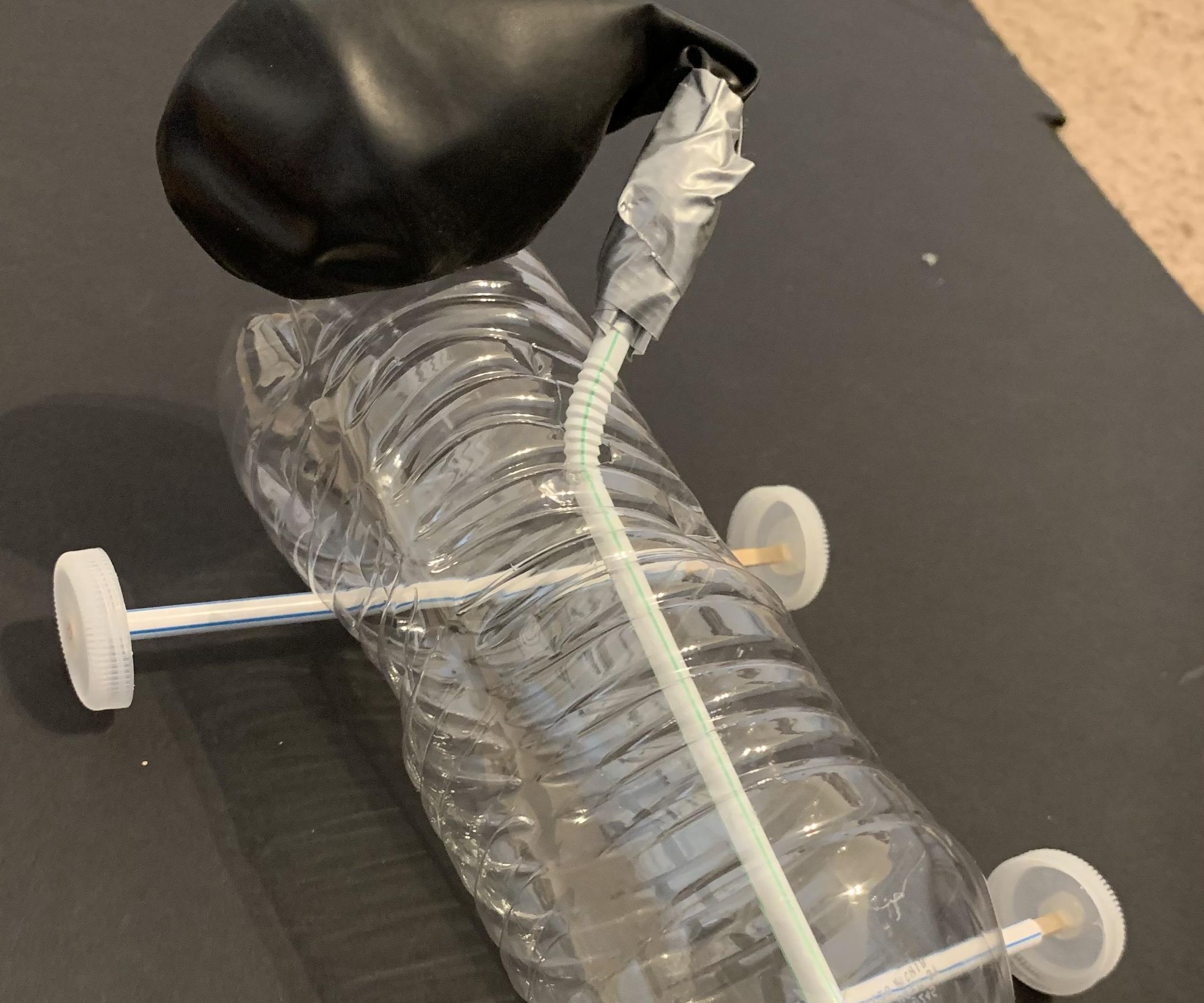 Balloon Powered Car Lesson : 9 Steps (with Pictures) - Instructables