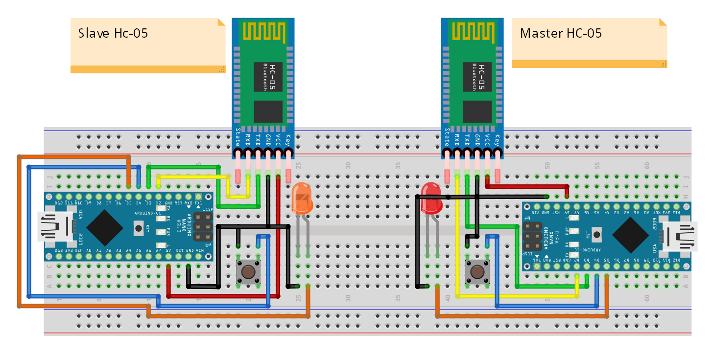 Arduino Two Way Communication Via Bluetooth (HC-05) : 9 Steps ...