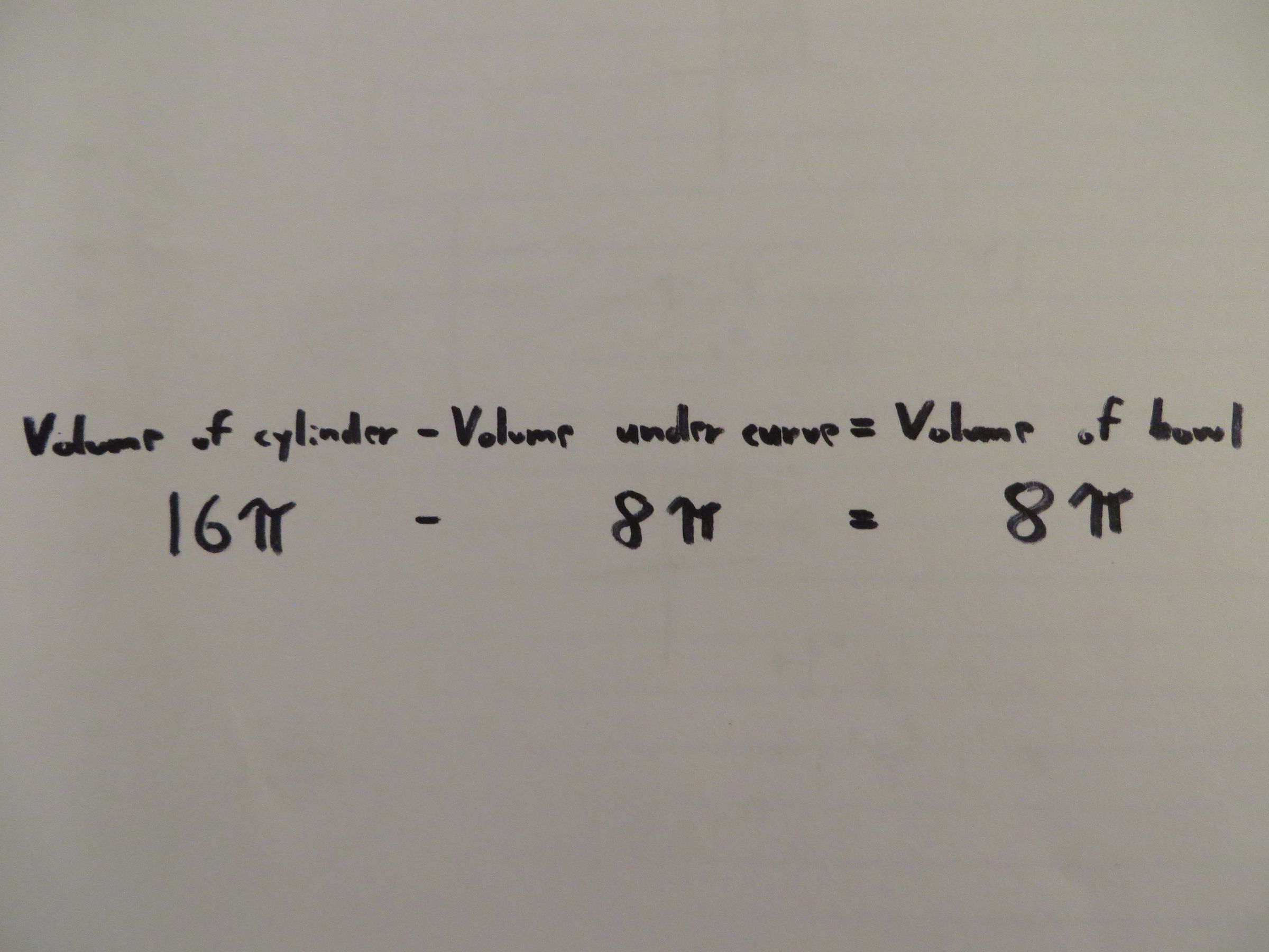 Finding the Volume of an Object Using Integration : 11 Steps ...