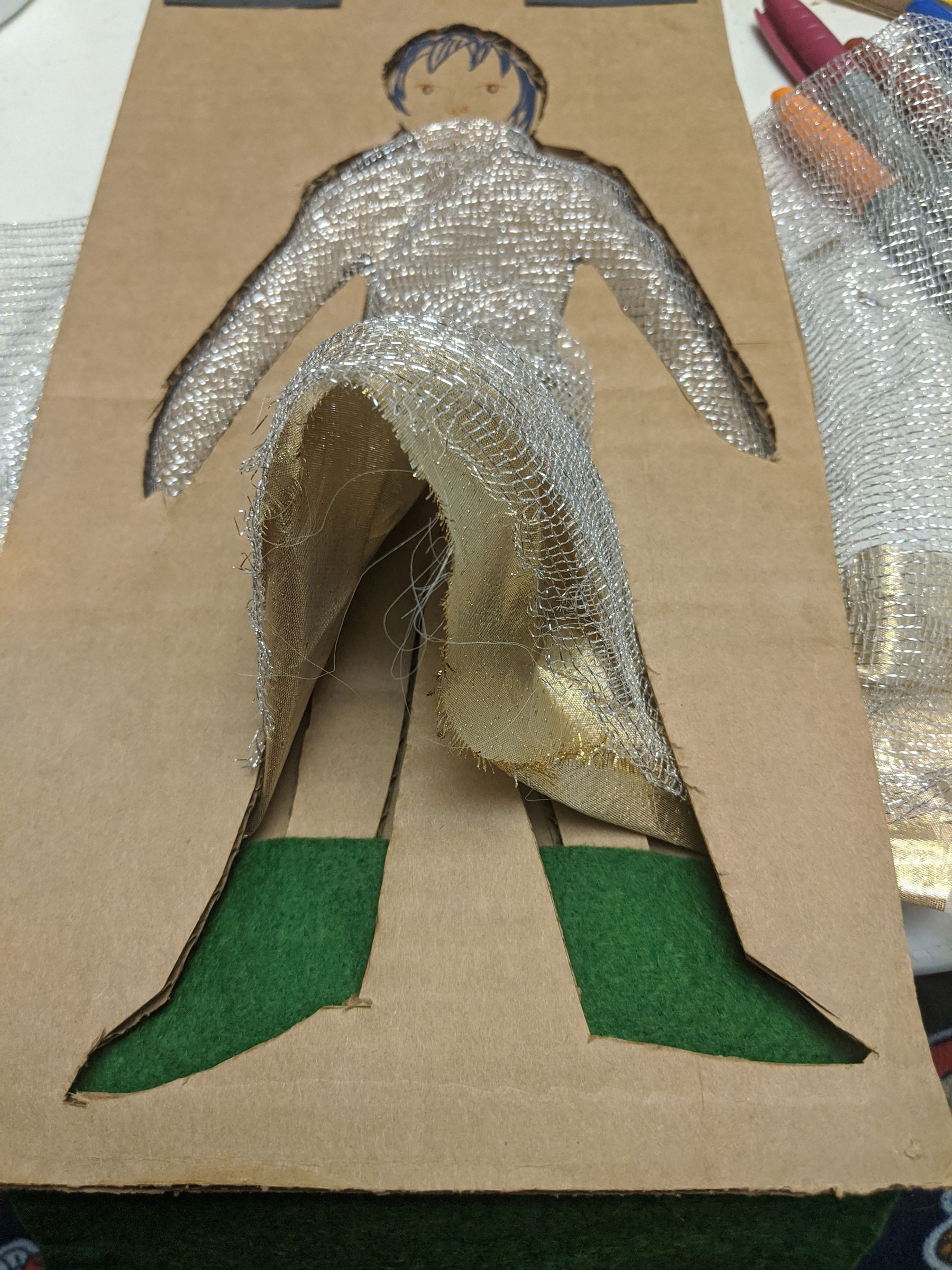Cardboard Flip and Fold Fashion : 9 Steps - Instructables