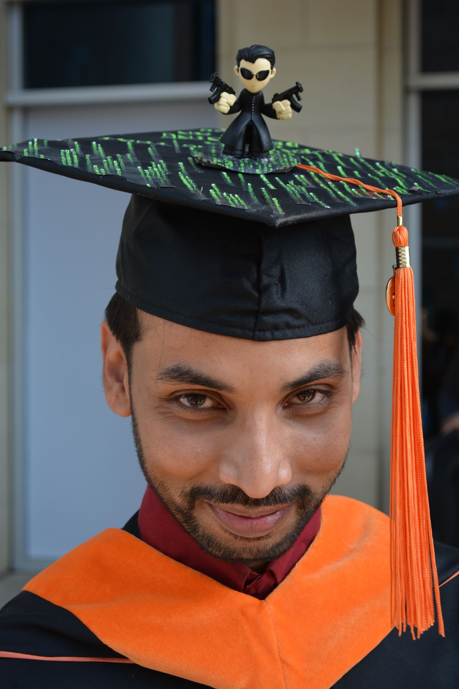 The Matrix Themed Graduation Cap : 5 Steps (with Pictures) - Instructables