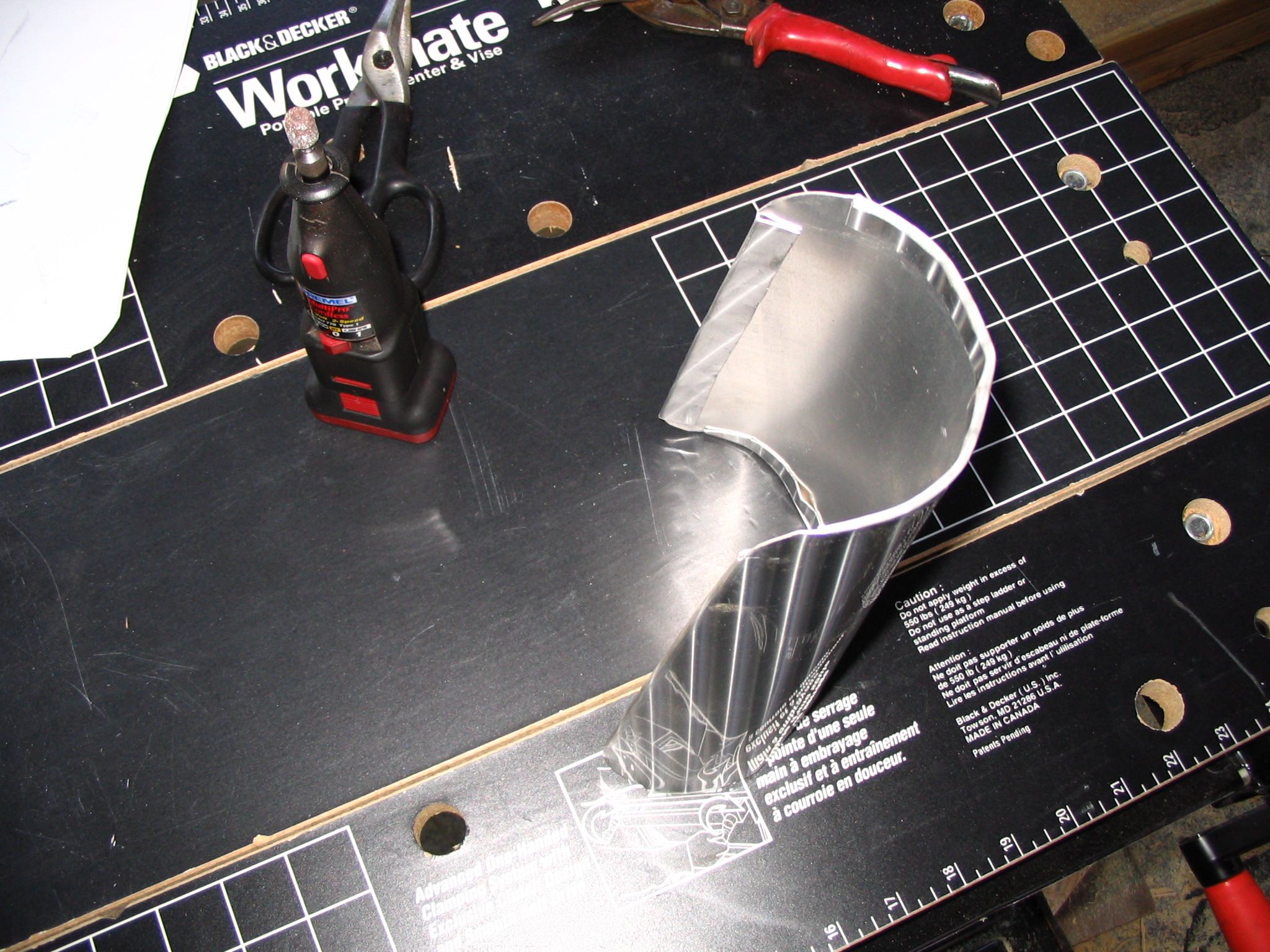 Homemade Motorcycle Hand Wind Deflectors (V Star 650) : 8 Steps ...