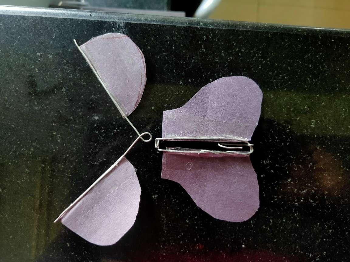 Flying Paper Butterfly : 4 Steps - Instructables