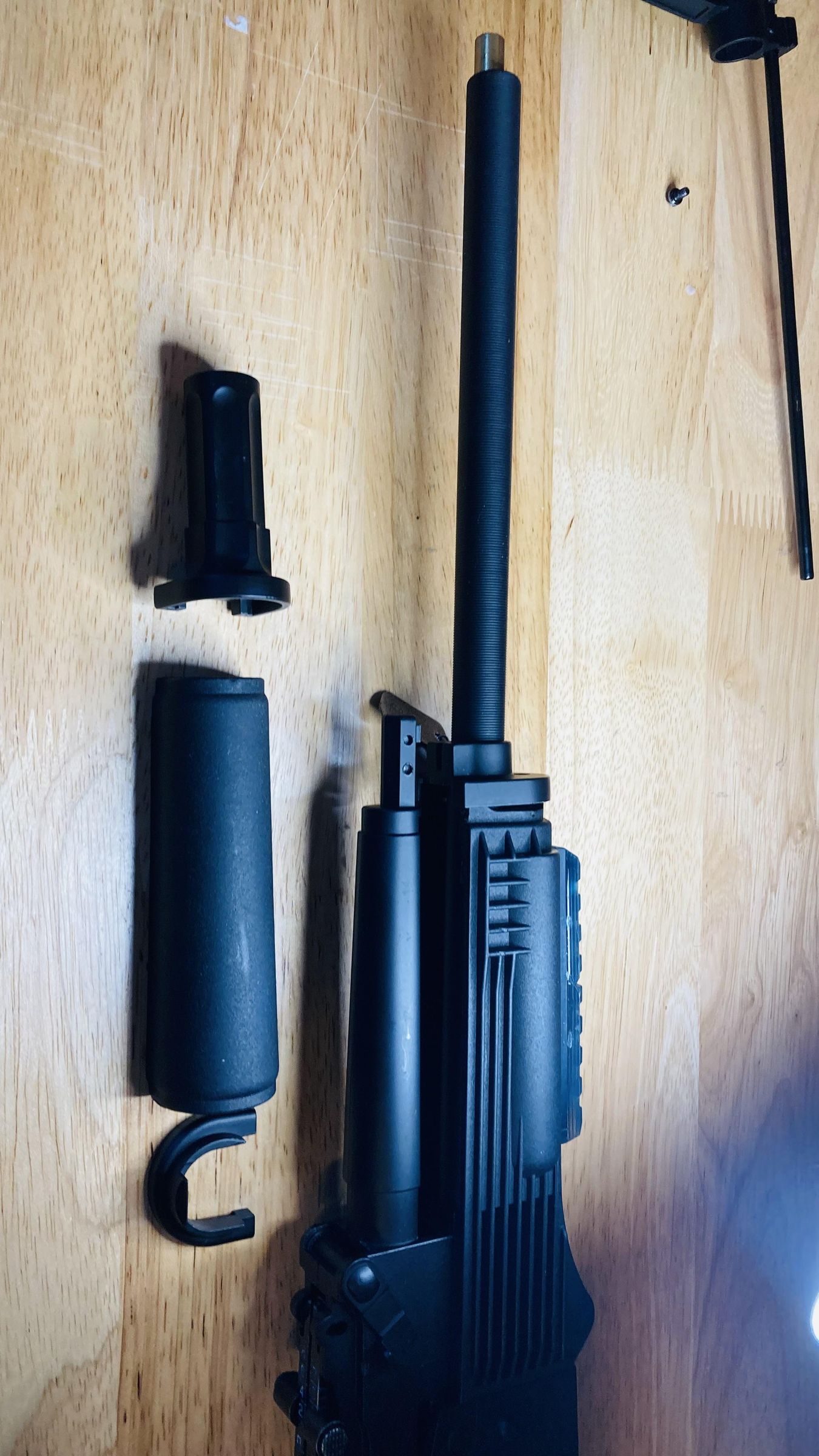 Disassemble CYMA AK-74 CM.031C Handguard : 4 Steps - Instructables