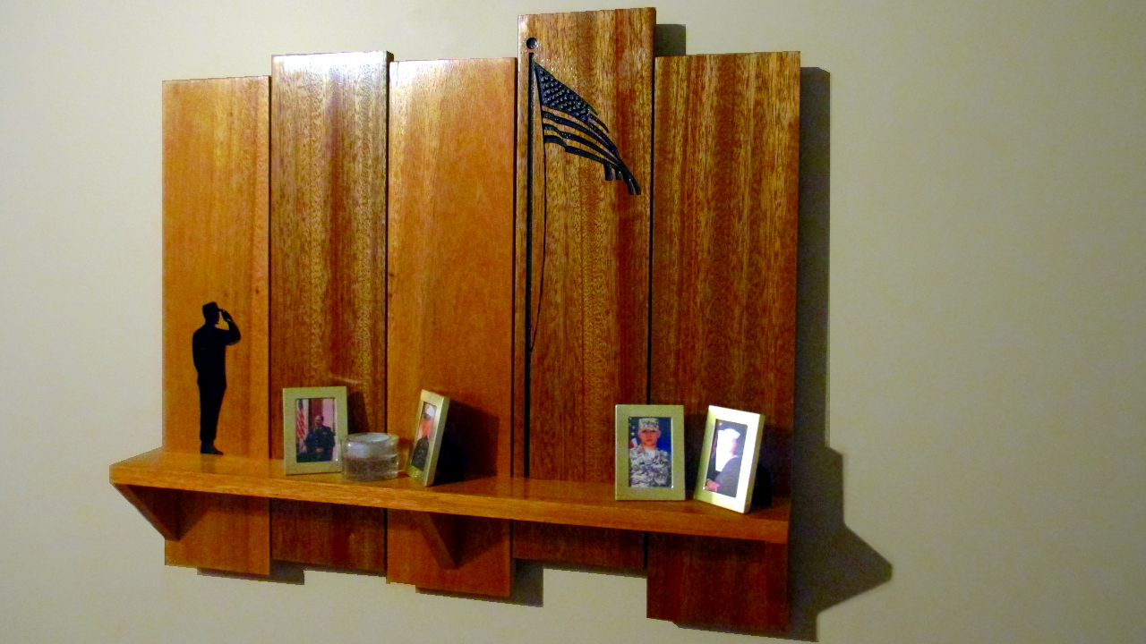 Military Family Tribute Shelf : 6 Steps (with Pictures) - Instructables