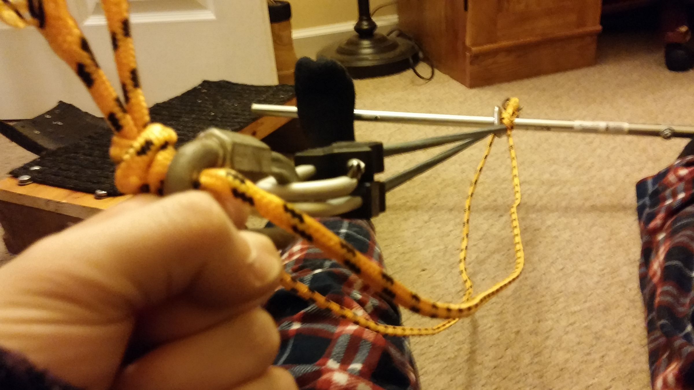 DIY - Homemade Dog Sled / Kick Sled / Snowmobile Sled : 14 Steps (with ...