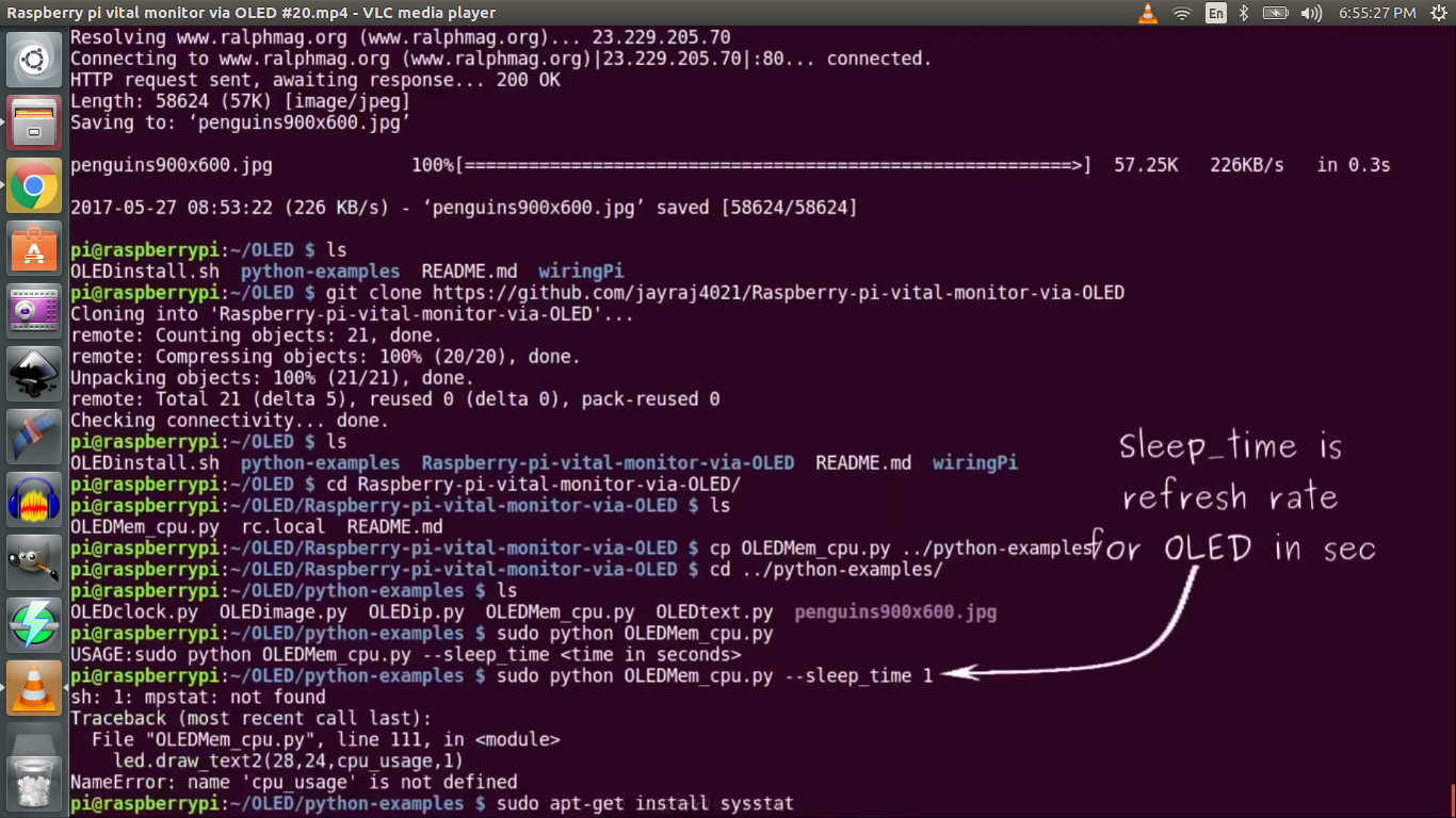 Raspberry Pi Vital Monitor Via OLED : 8 Steps (with Pictures) - Instructables