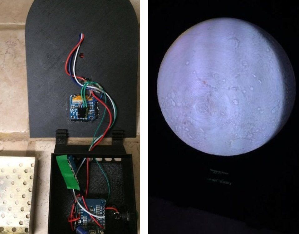 3Dprinted Lunar Phase Clock : 5 Steps (with Pictures) - Instructables