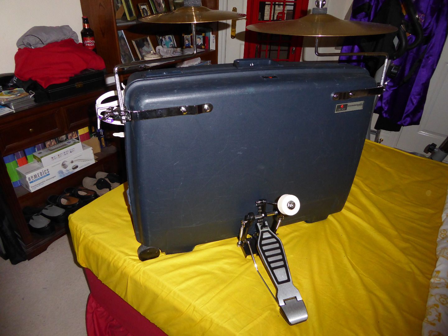 Suitcase Drum Set - Instructables