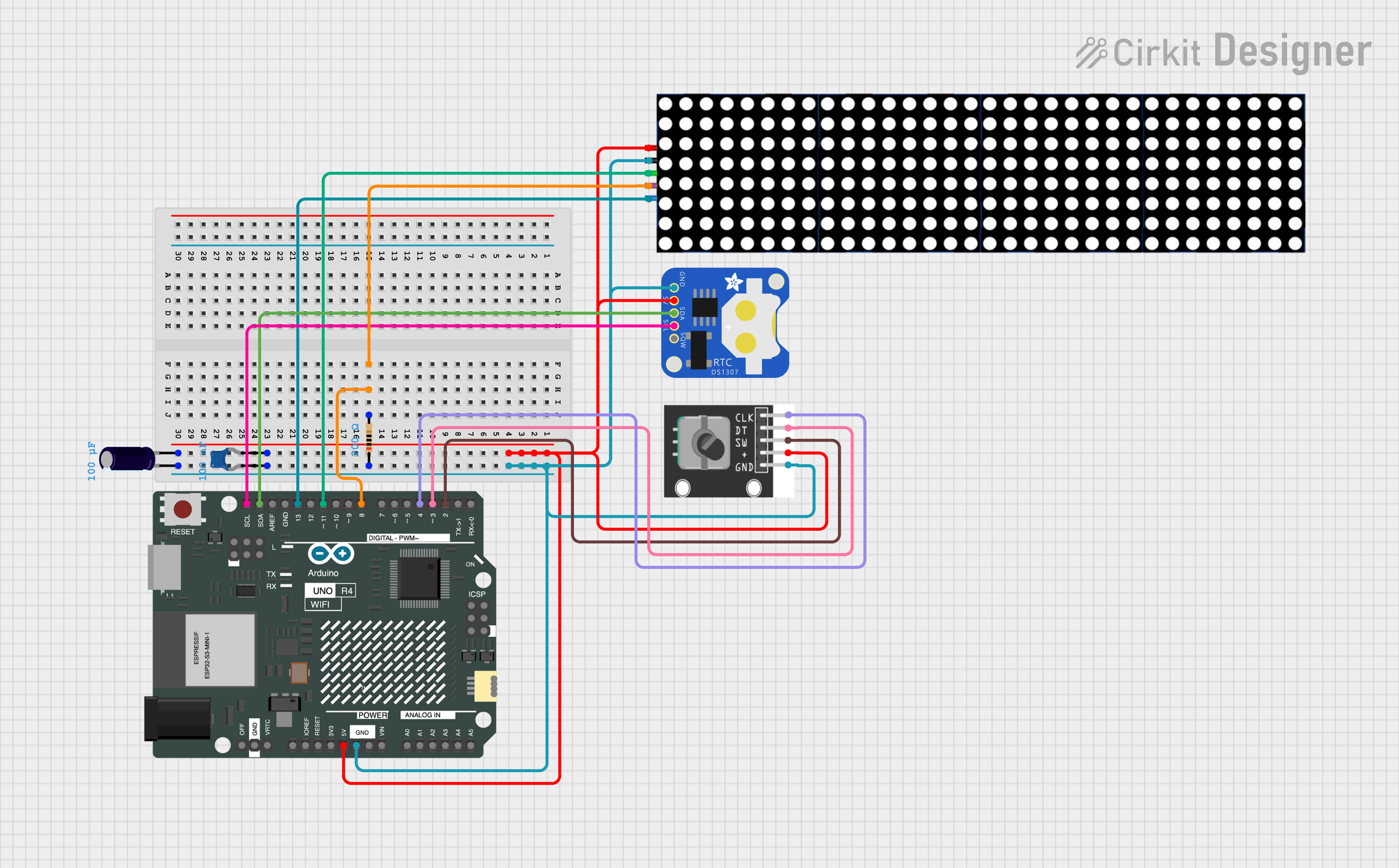 Arduino UNO LED Clock–With a Built-in Game! : 7 Steps - Instructables