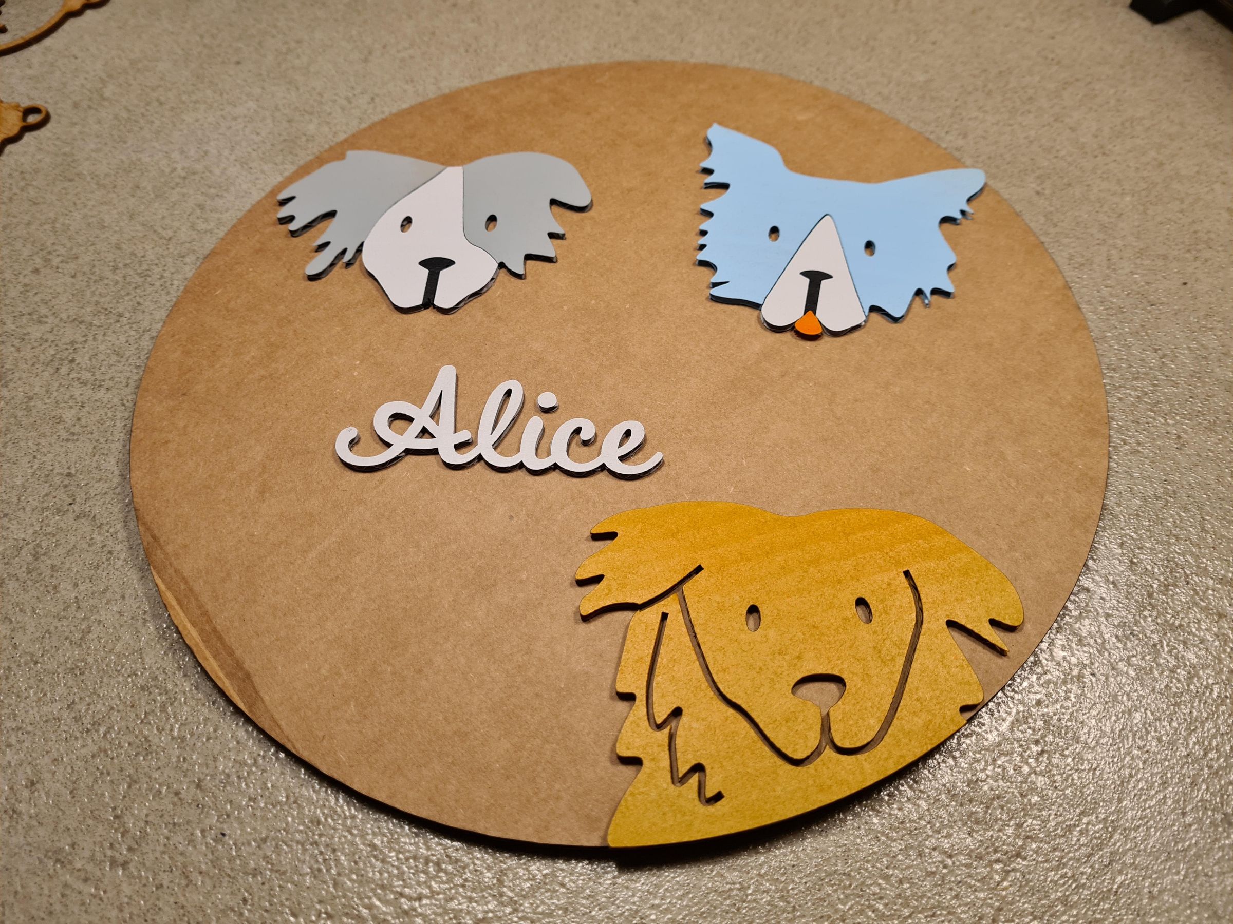 Kid Name Circle Board : 5 Steps (with Pictures) - Instructables