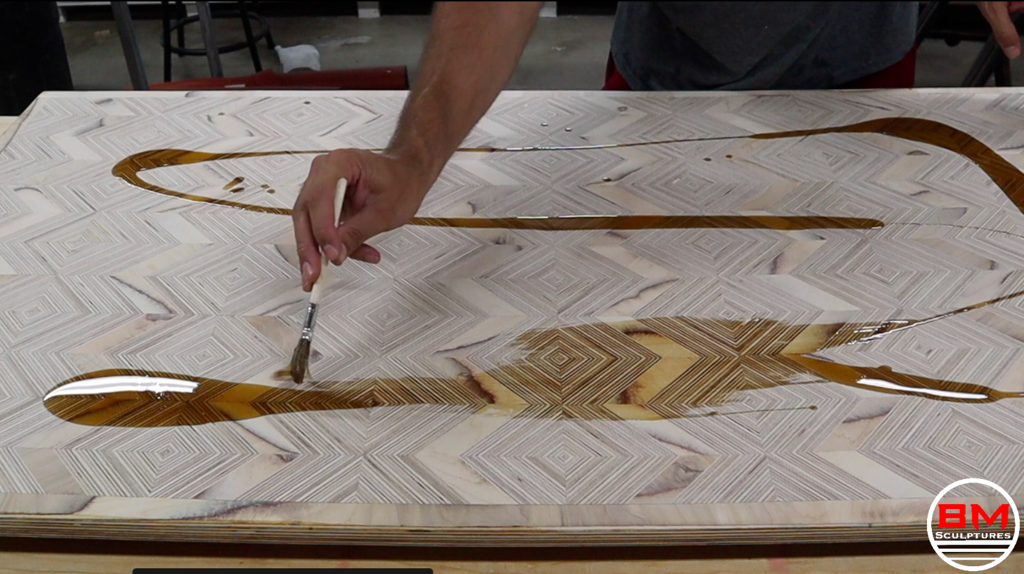 Patterned Plywood Using Only PLYWOOD SCRAPS! : 10 Steps (with Pictures ...