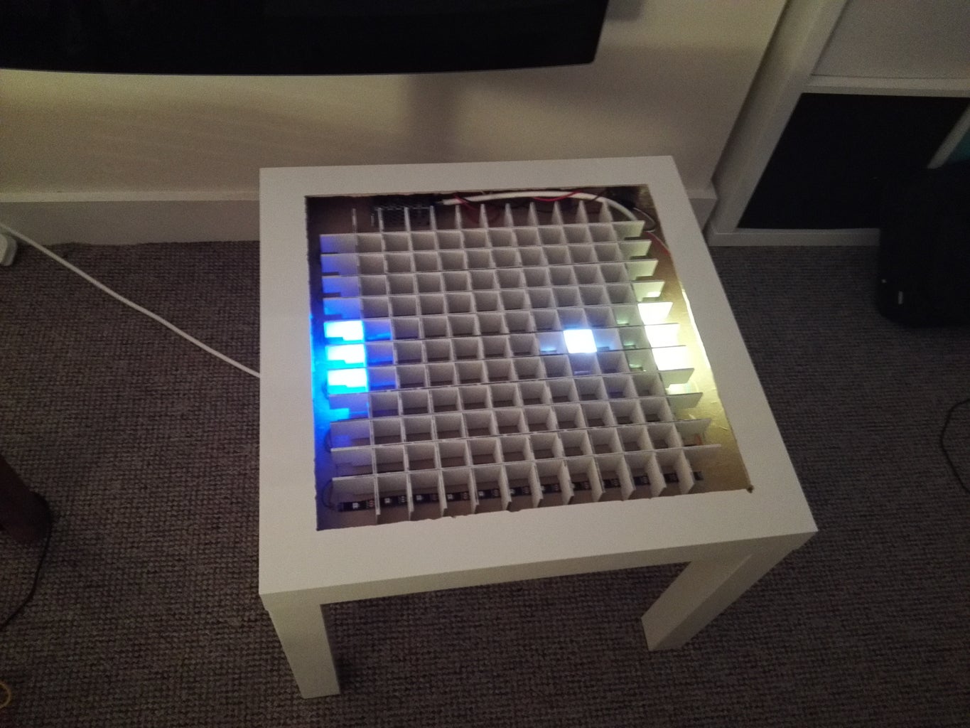 Bluetooth Controlled Arduino Led Coffee Table 10 Steps With Pictures