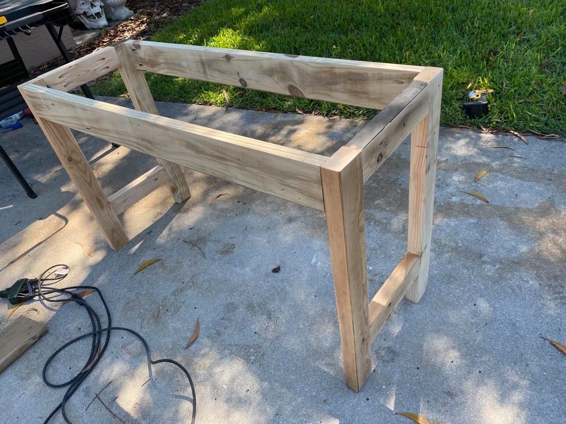 Wood Console Table : 6 Steps (with Pictures) - Instructables
