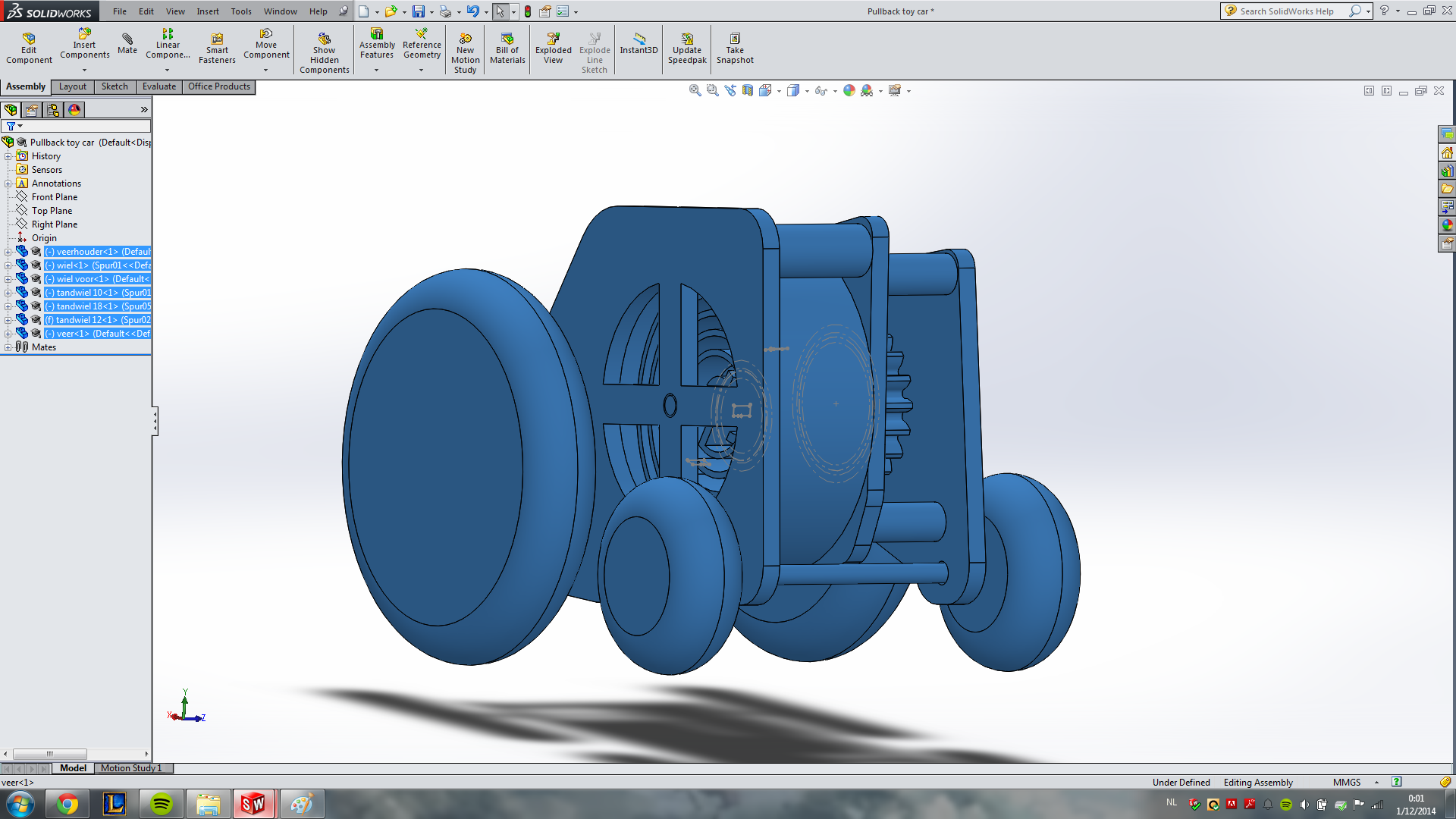 3D Printed Pullback Toy Car : 5 Steps - Instructables