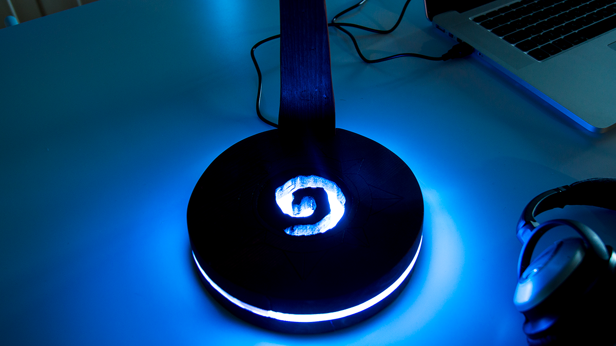 USB Headphone Stand With RGB LED Lighting : 23 Steps (with Pictures ...