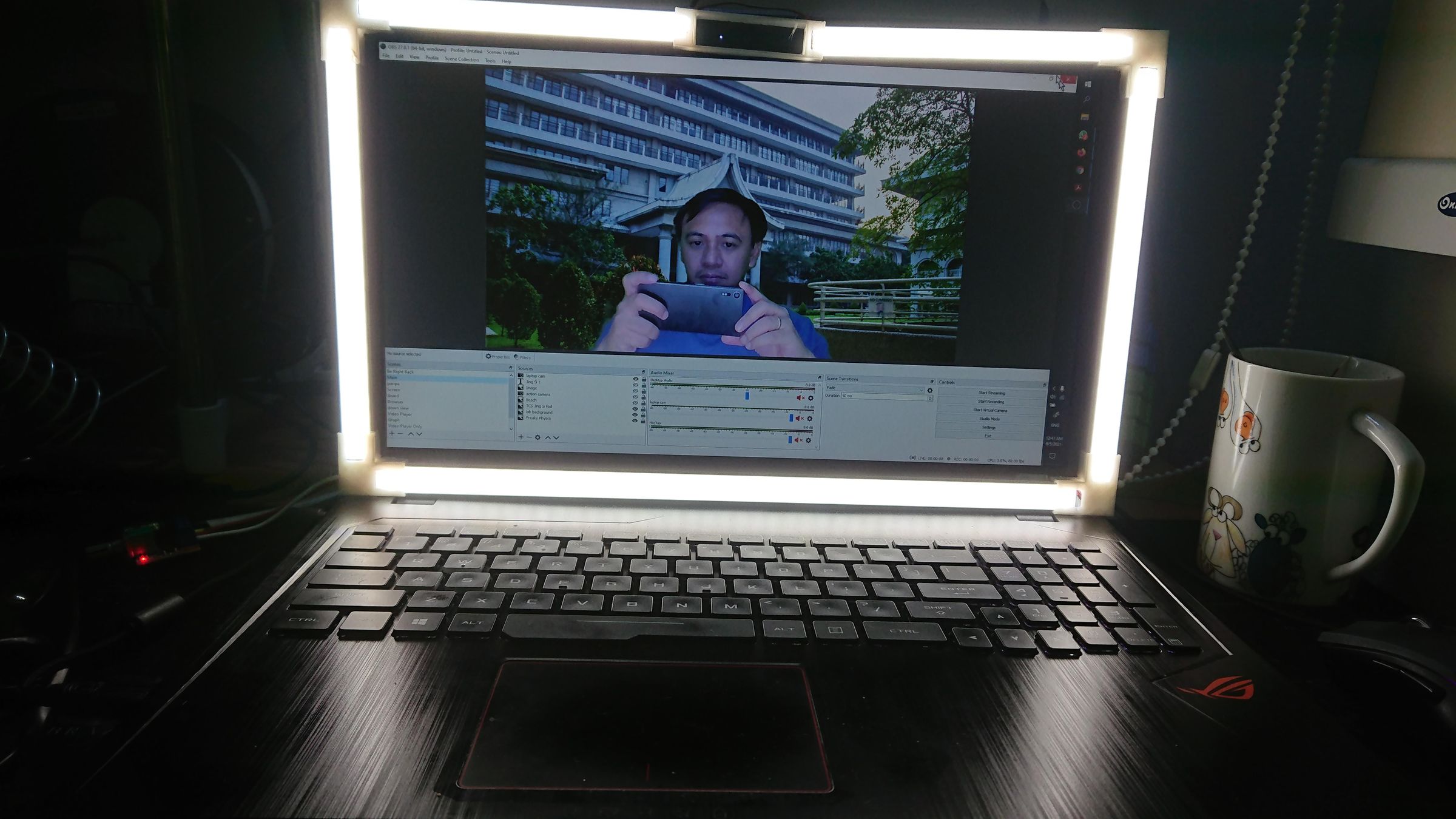LED Ring Light for Laptop Screen : 5 Steps (with Pictures) - Instructables