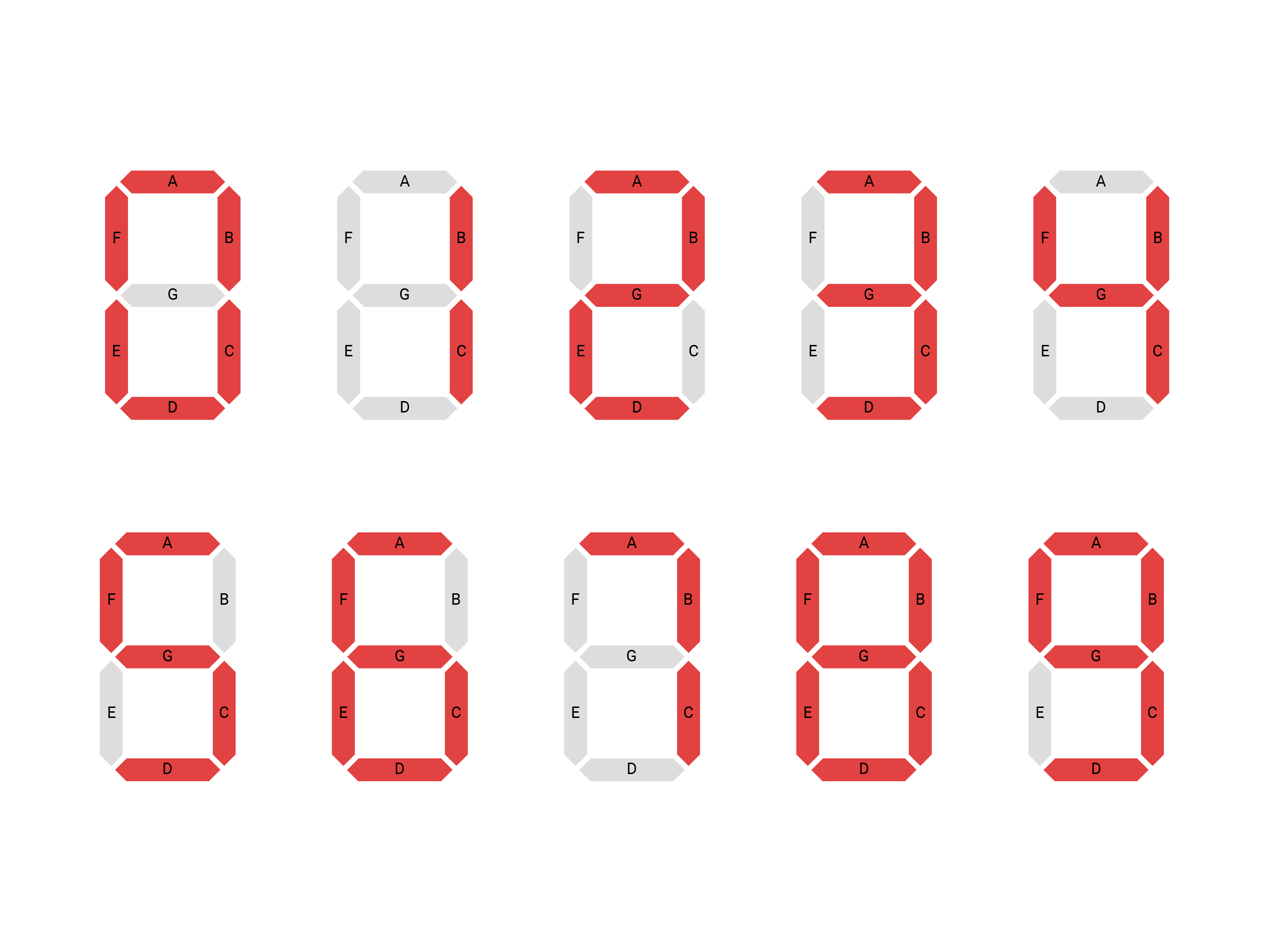 7-segment Display Using Swift Language : 6 Steps (with Pictures ...