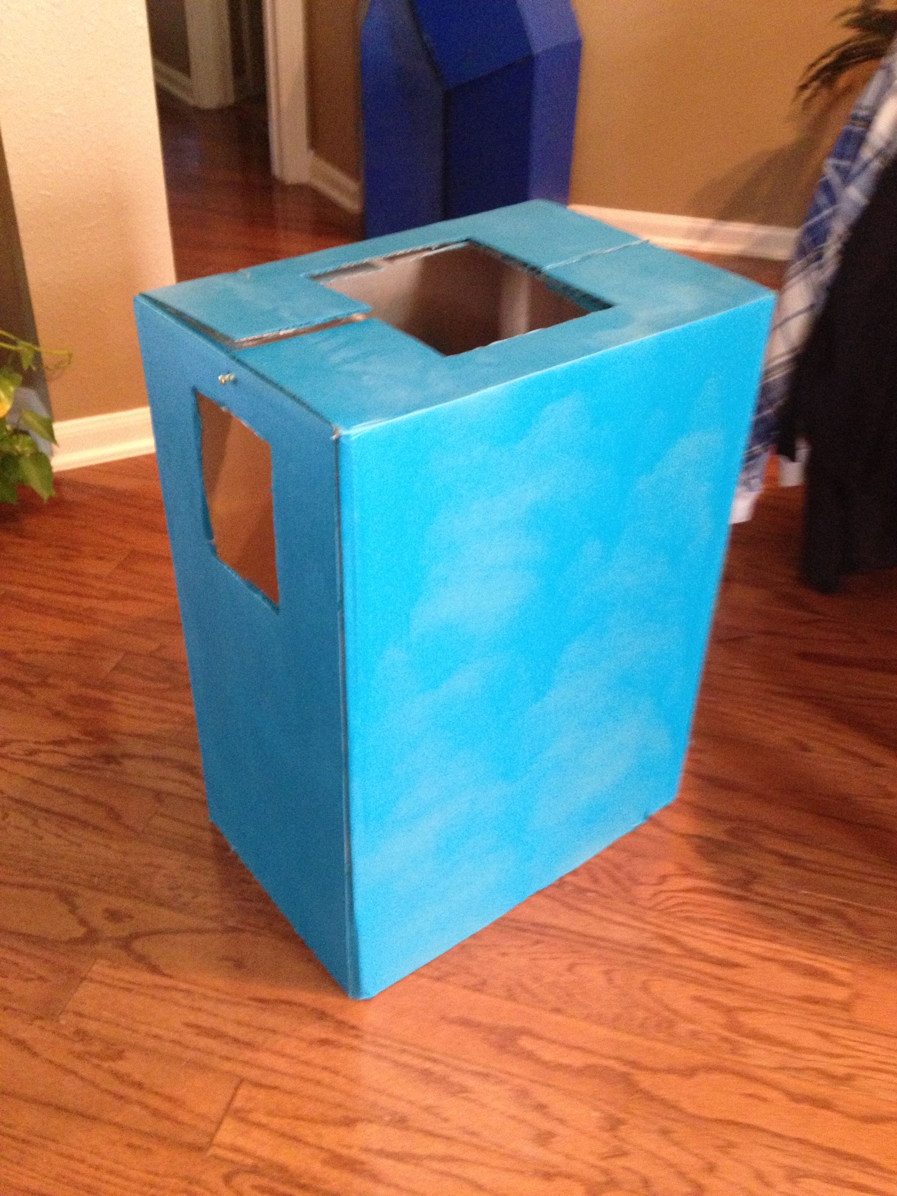 Diy Minecraft Steve Kostyme