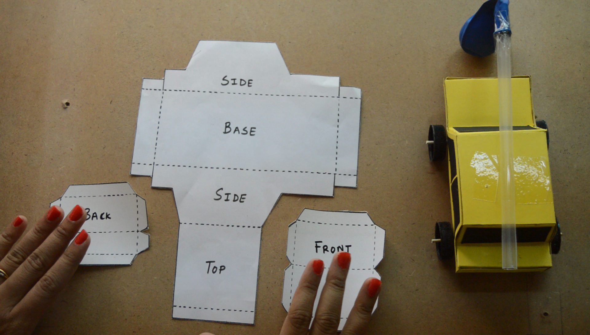 Air Powered Balloon Car : 9 Steps - Instructables