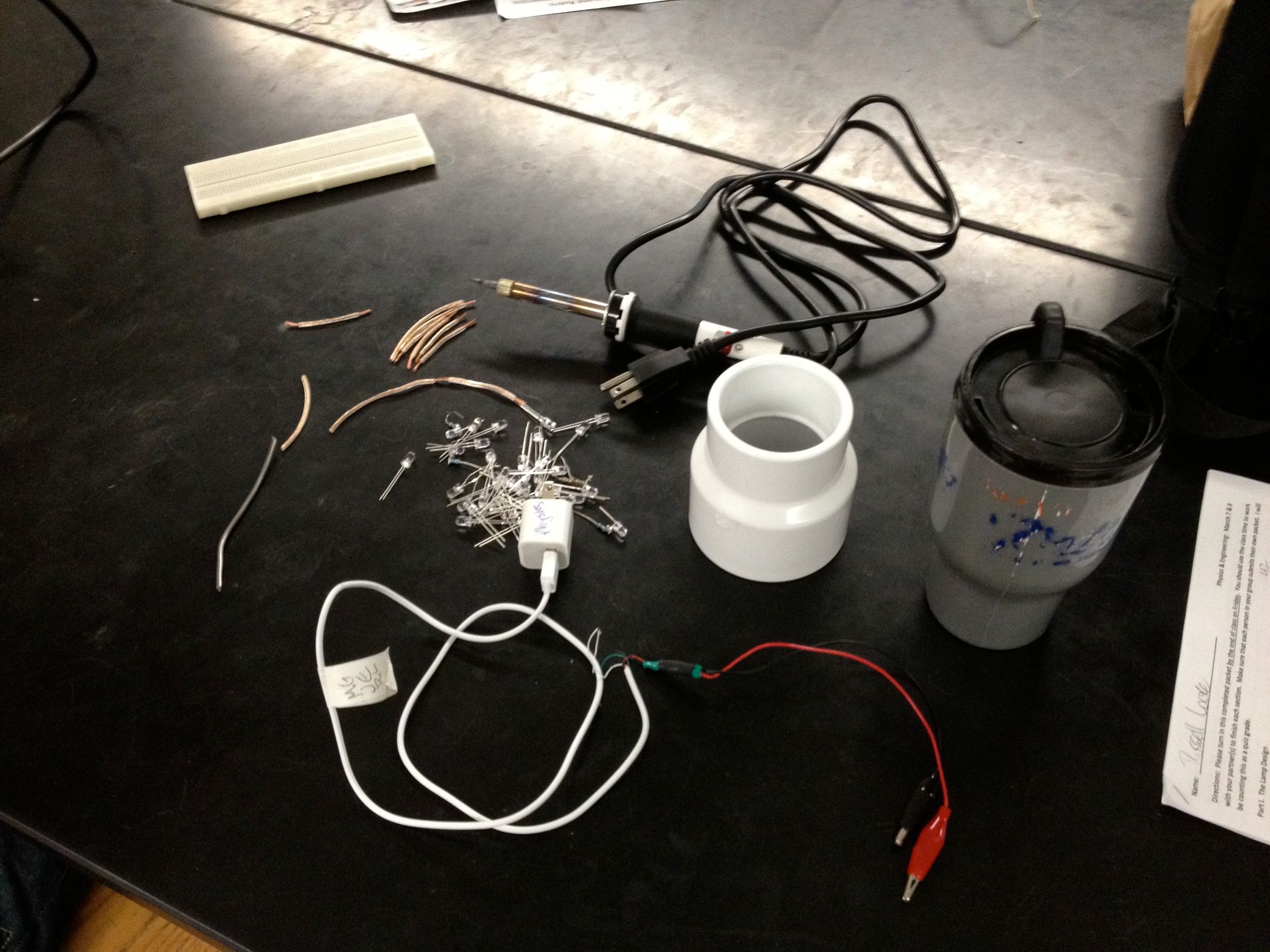 USB Powered LED LAMP : 4 Steps - Instructables