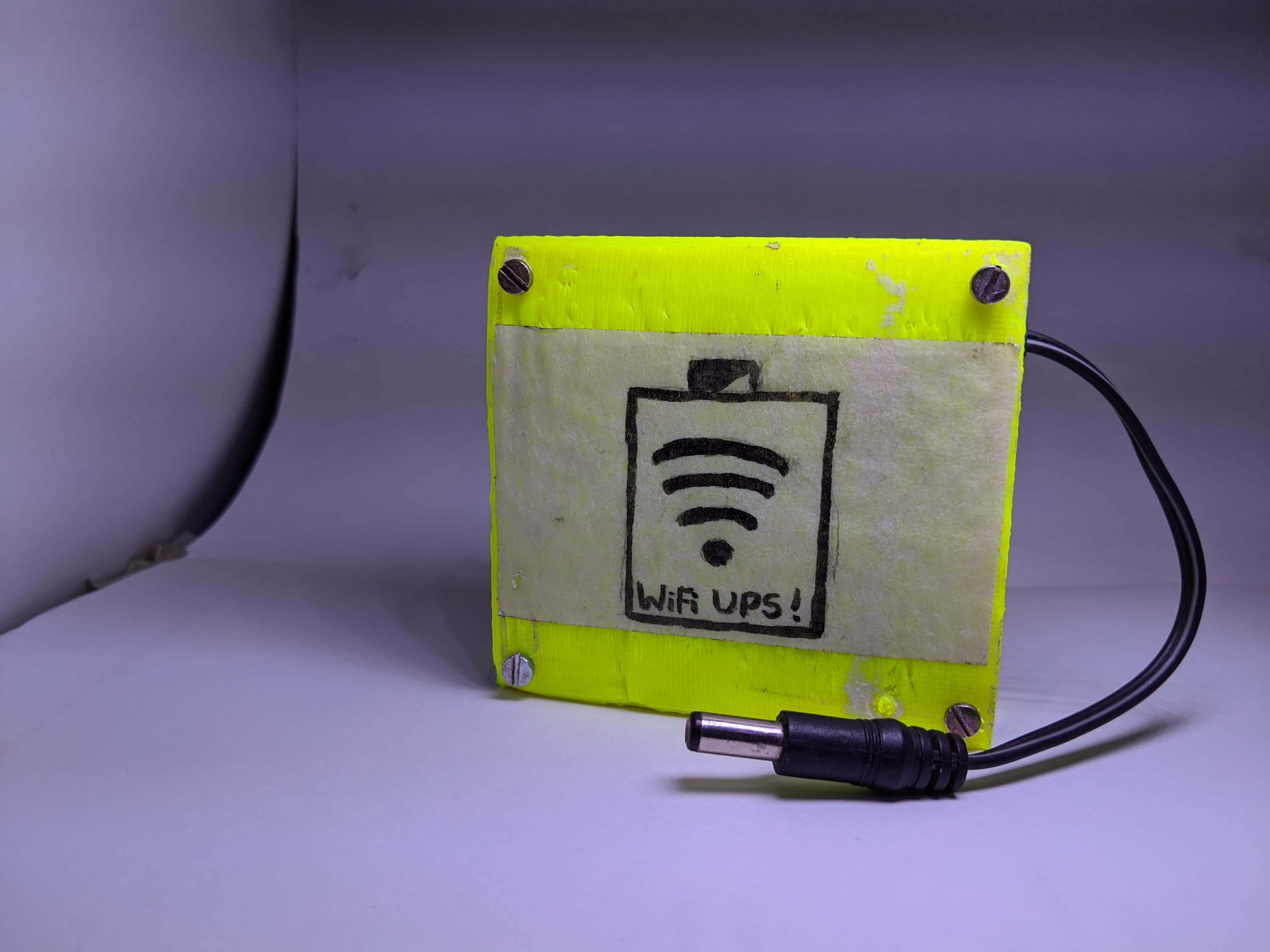 DIY UPS for WiFi Router : 4 Steps (with Pictures) - Instructables