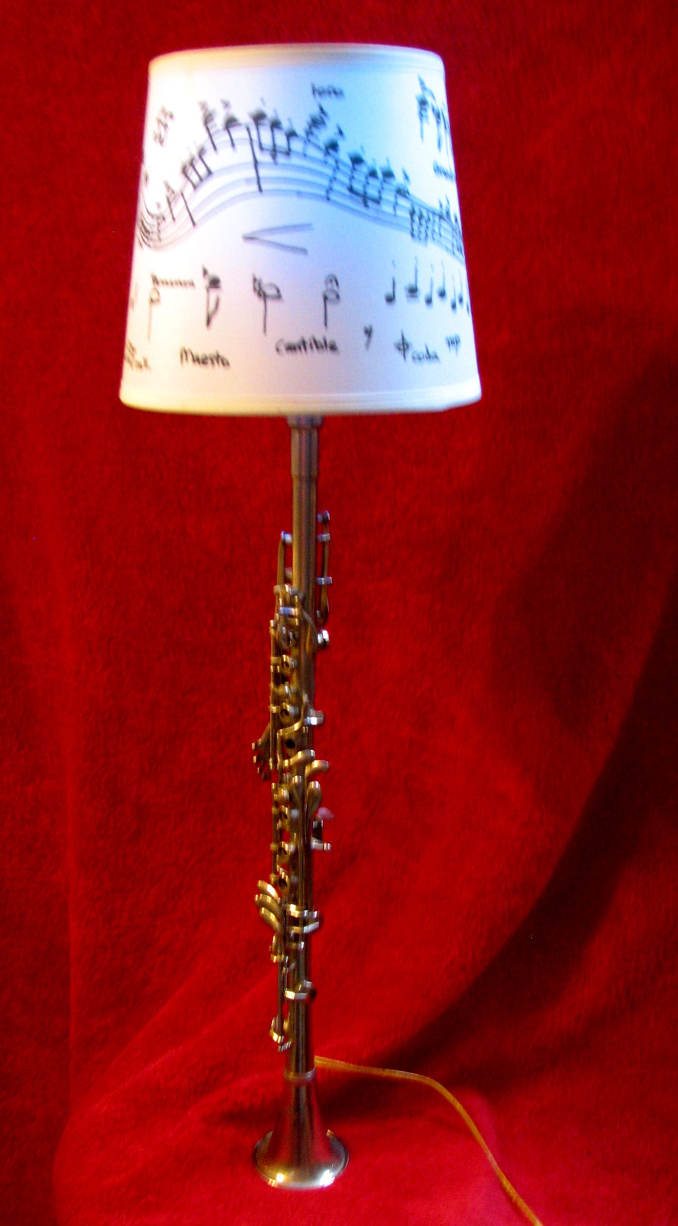 Blues Clarinet Lamp : 5 Steps - Instructables