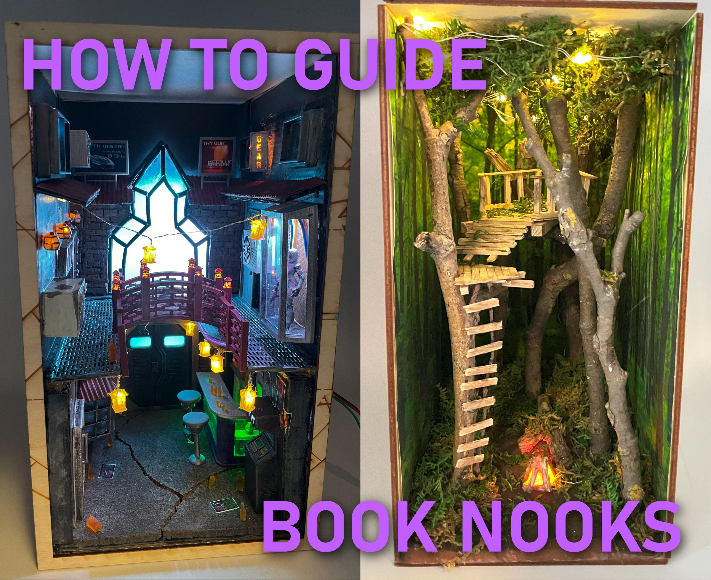 Practical Guide to Creating BookNooks : 33 Steps (with Pictures) - Instructables