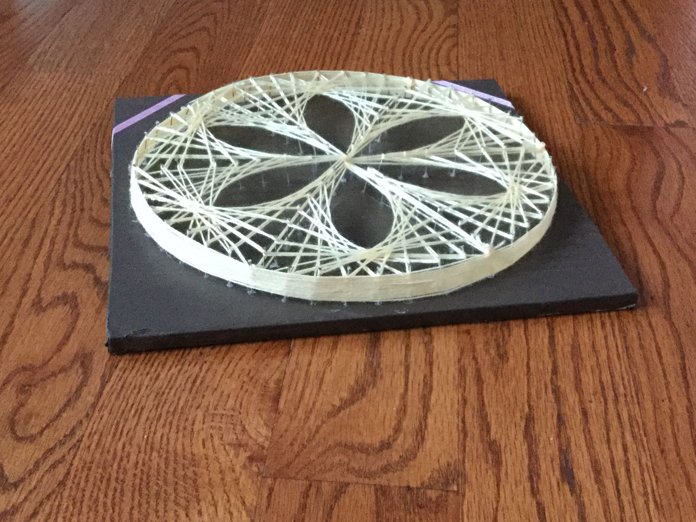 Wall Decor With Yarn Art : 7 Steps (with Pictures) - Instructables