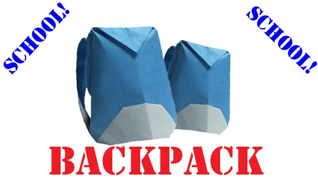 How to Make an Origami Backpack/Rucksack! - Instructables
