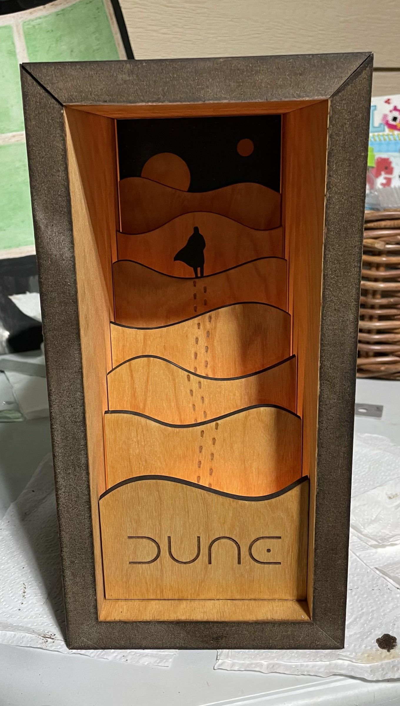 Wooden DUNE Book Nook (With LEDs) : 6 Steps (with Pictures) - Instructables