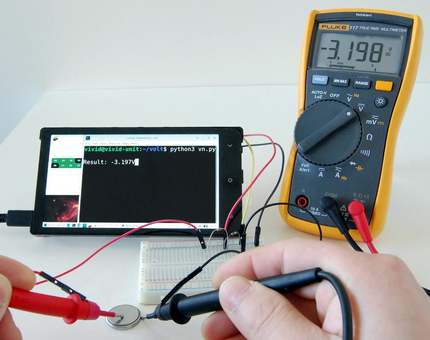Measure Low, Higher and Negative Voltages With Vivid Unit : 4 Steps ...