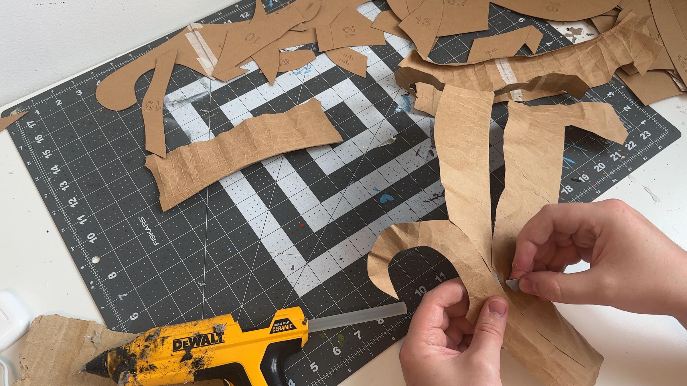 Easy DIY Elephant Mask and Wall Head – Just Crumple and Glue! : 9 Steps ...