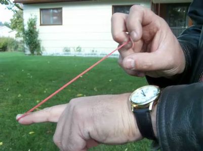 Shooting a Rubber Band in a Curved Path : 9 Steps - Instructables