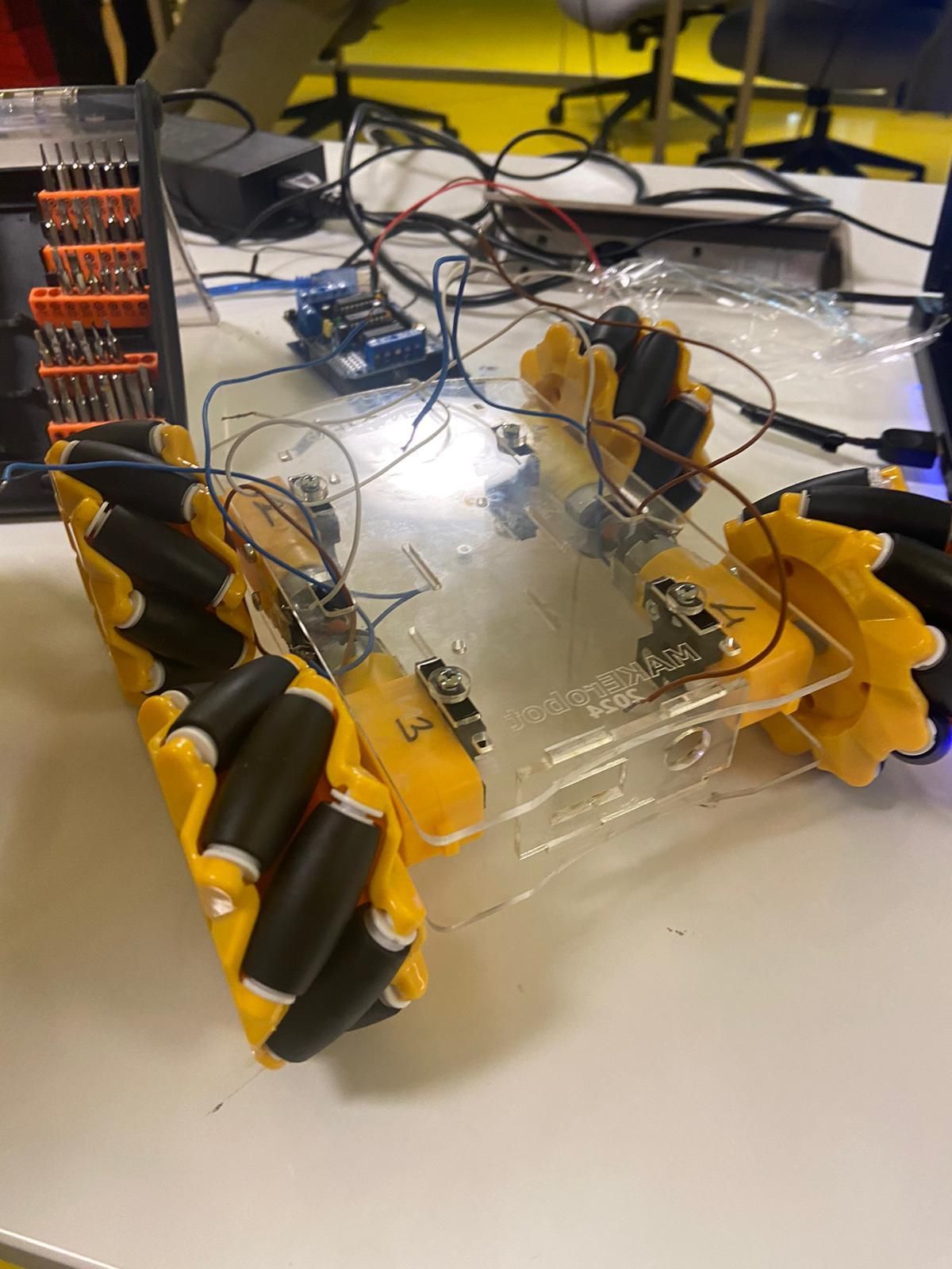 Mechanum Wheel Robot (Work in Progress) : 5 Steps - Instructables