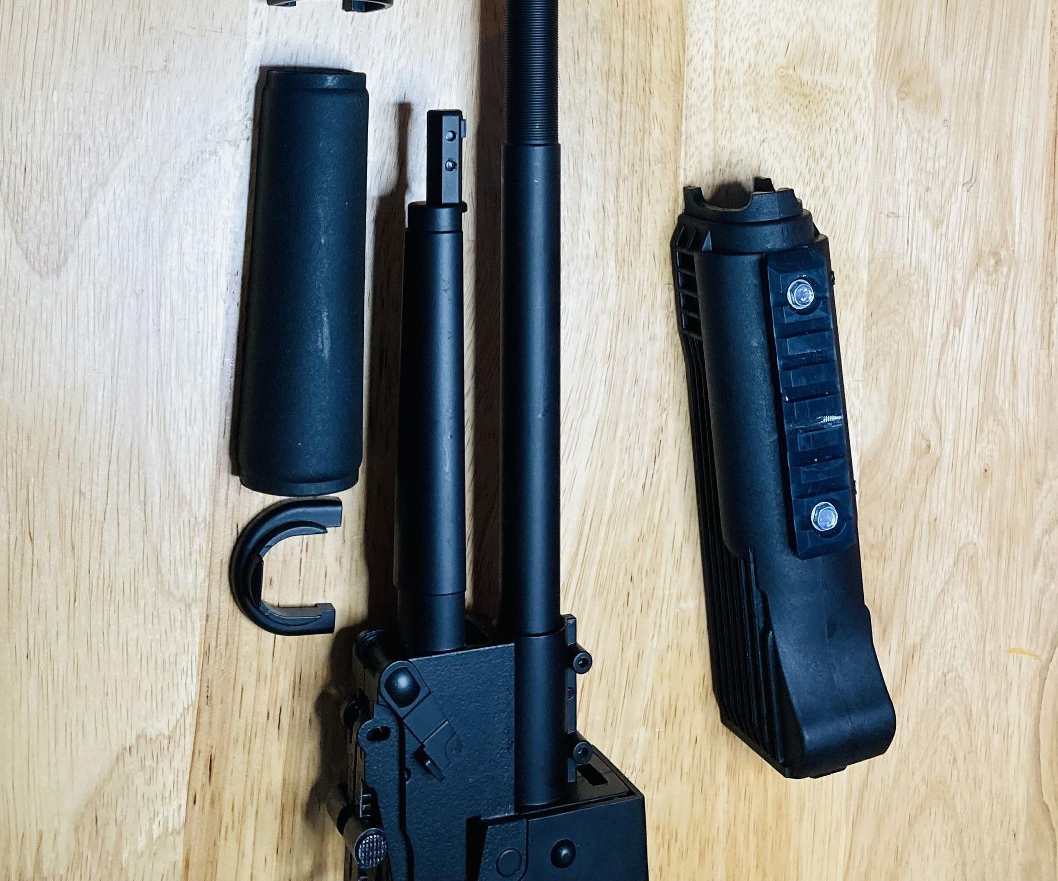 Disassemble CYMA AK-74 CM.031C Handguard : 4 Steps - Instructables