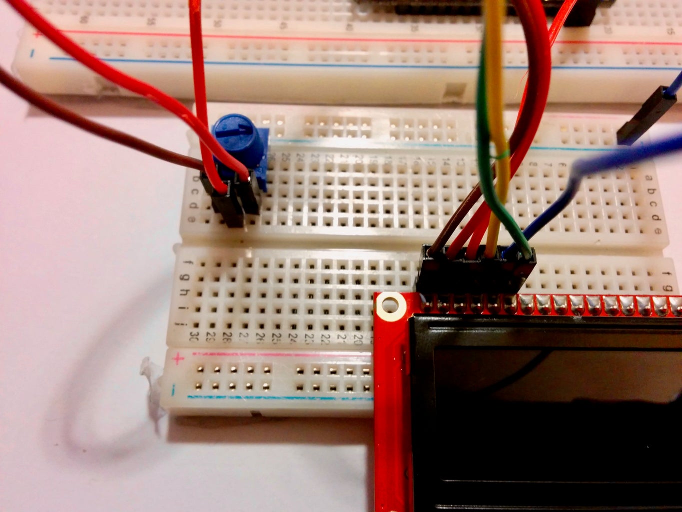 Esp32 How To Interface Lcd With Esp32 Microcontroller Development Board 4 Steps Instructables 9934