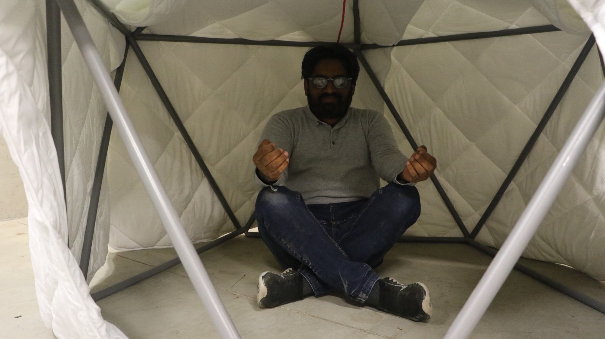 Opplooibare Prikkelarme Ruimte (Geodetische Koepel) : 10 Steps ...