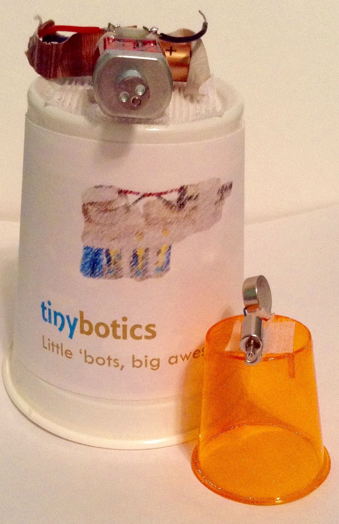 TinyBots- CuppyBot : 6 Steps - Instructables