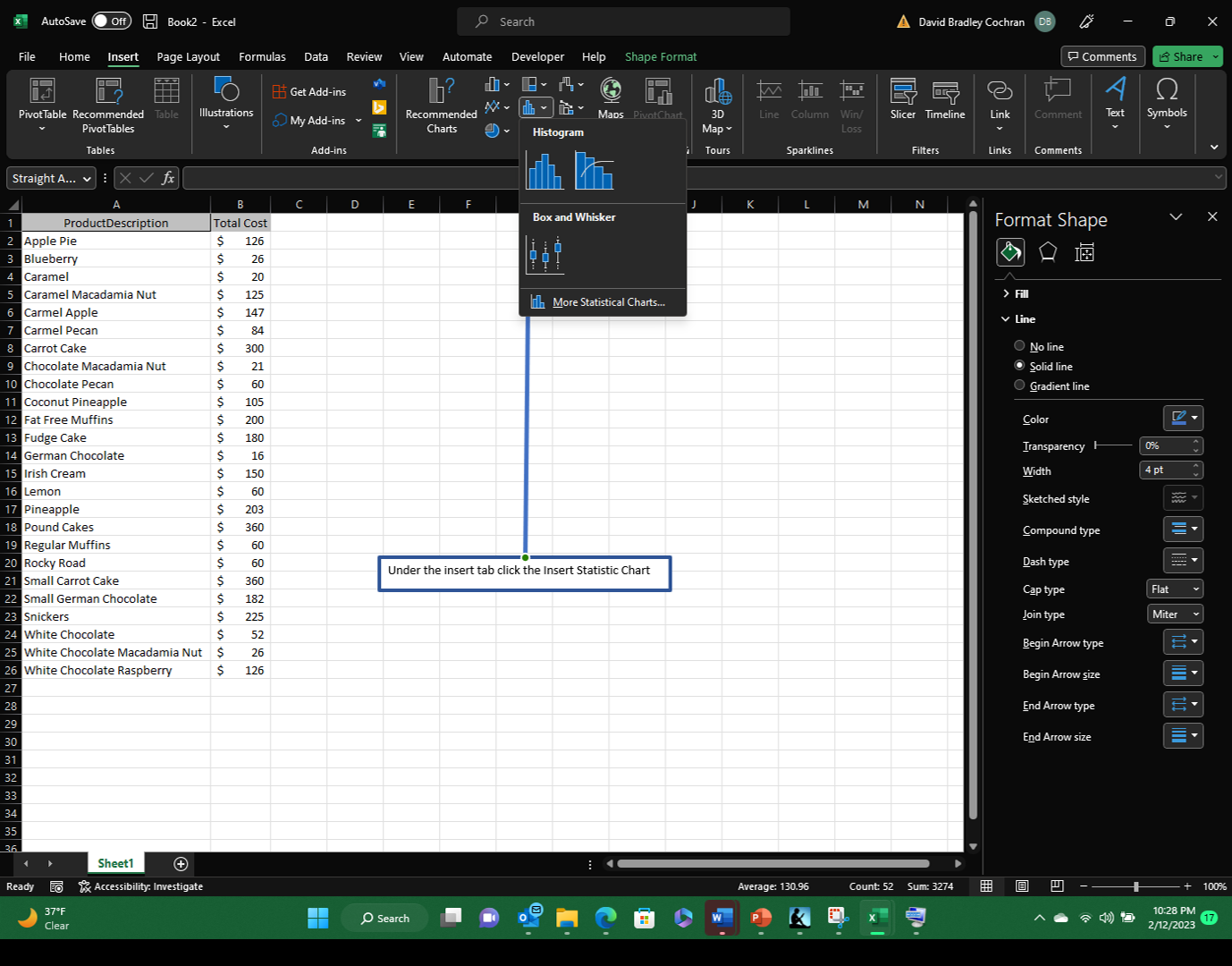 How to Create a Histogram Chart in Excel : 7 Steps - Instructables