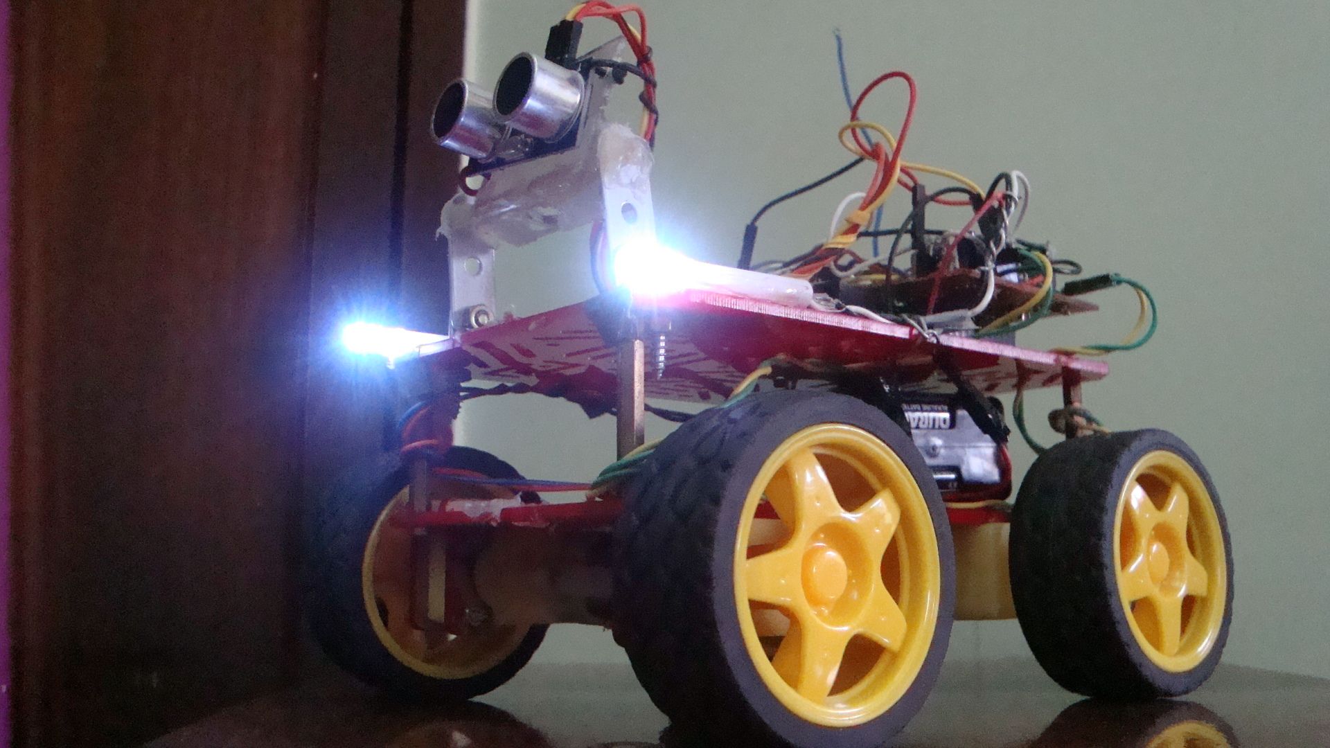 The Wireless,Obstacle Detecting,Beeping Robot Using Arduinos! : 11 ...