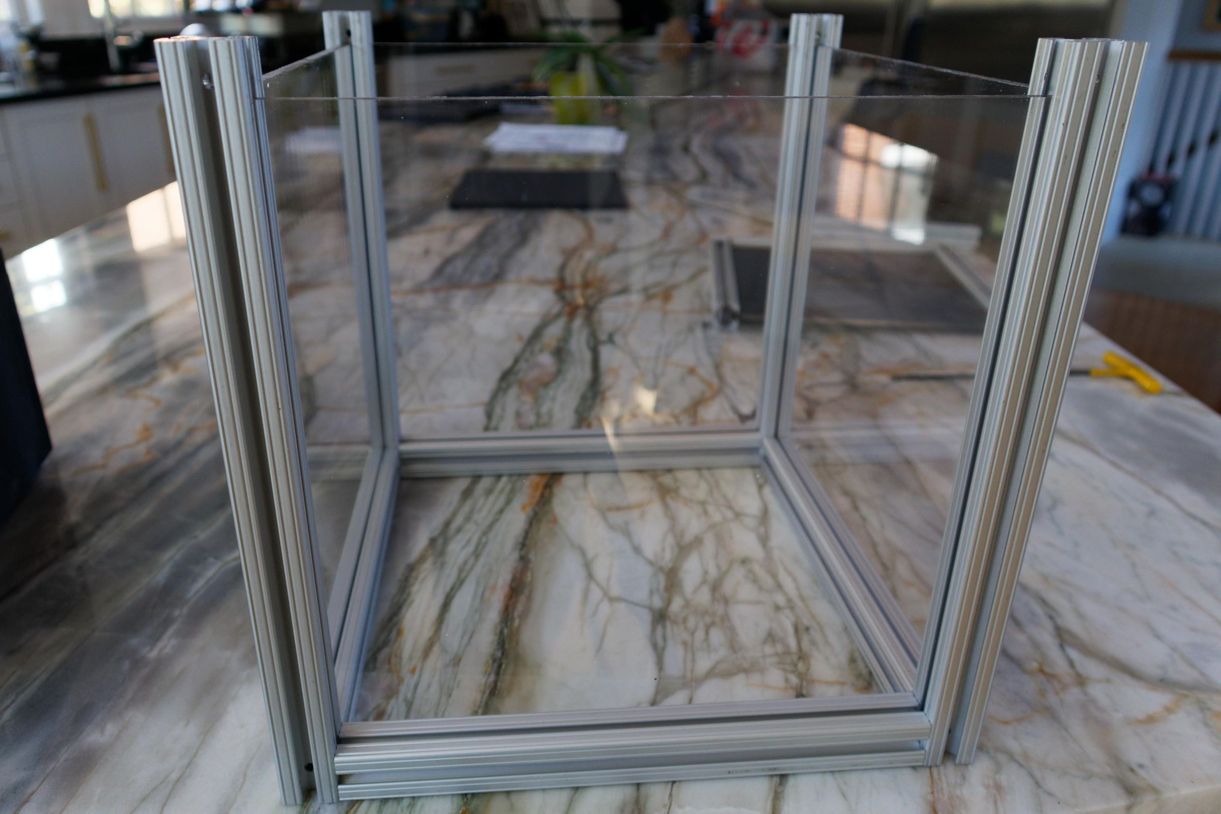 Lets Make a Simple Extruded Aluminum Display Cube. : 13 Steps (with ...