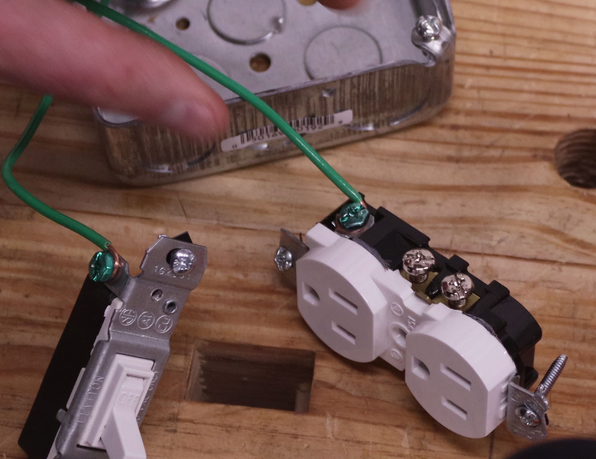 DIY Portable Switched Power Outlet With Extension Cord : 8 Steps (with ...