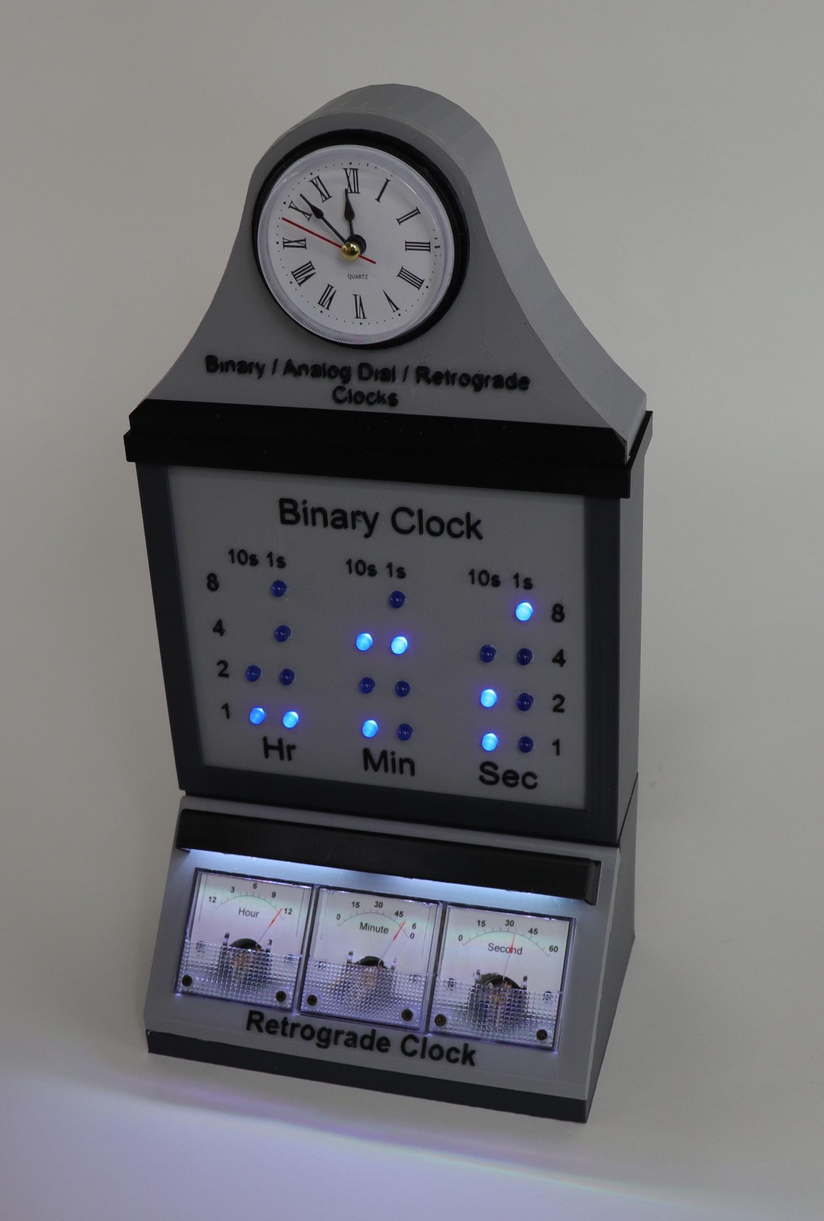 Binary-Analog Dial-Retrograde Clock or the BAD-R Clock or the Rosetta ...
